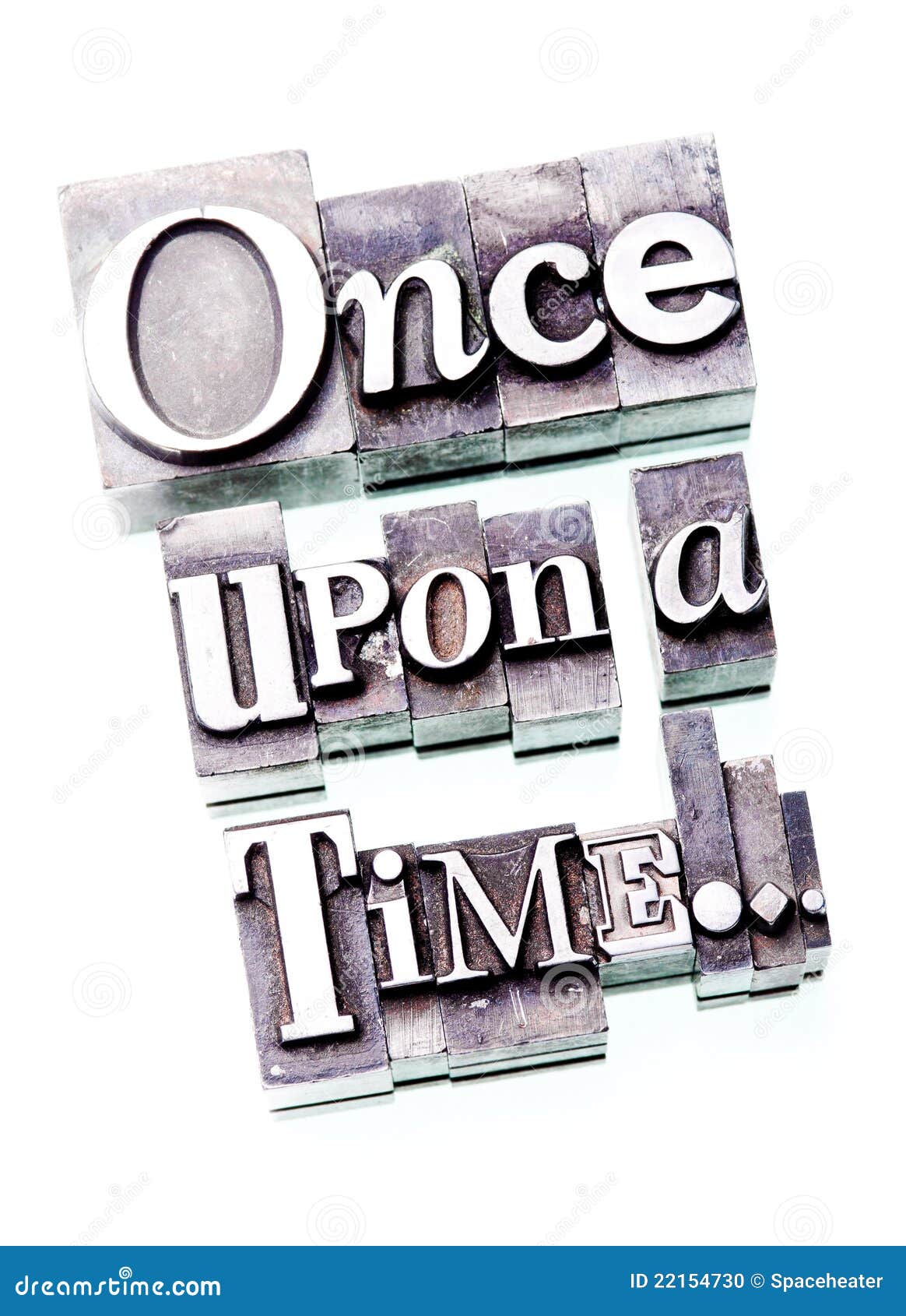 Once upon a time.. stock photo. Image of text, retro - 22154730