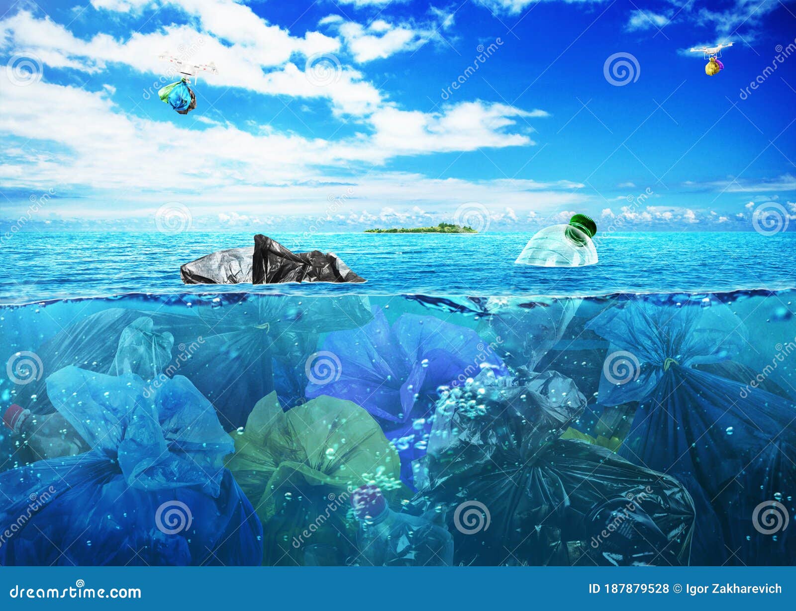 Global Pollution Of The Planet With Plastic Waste, Protection From ...