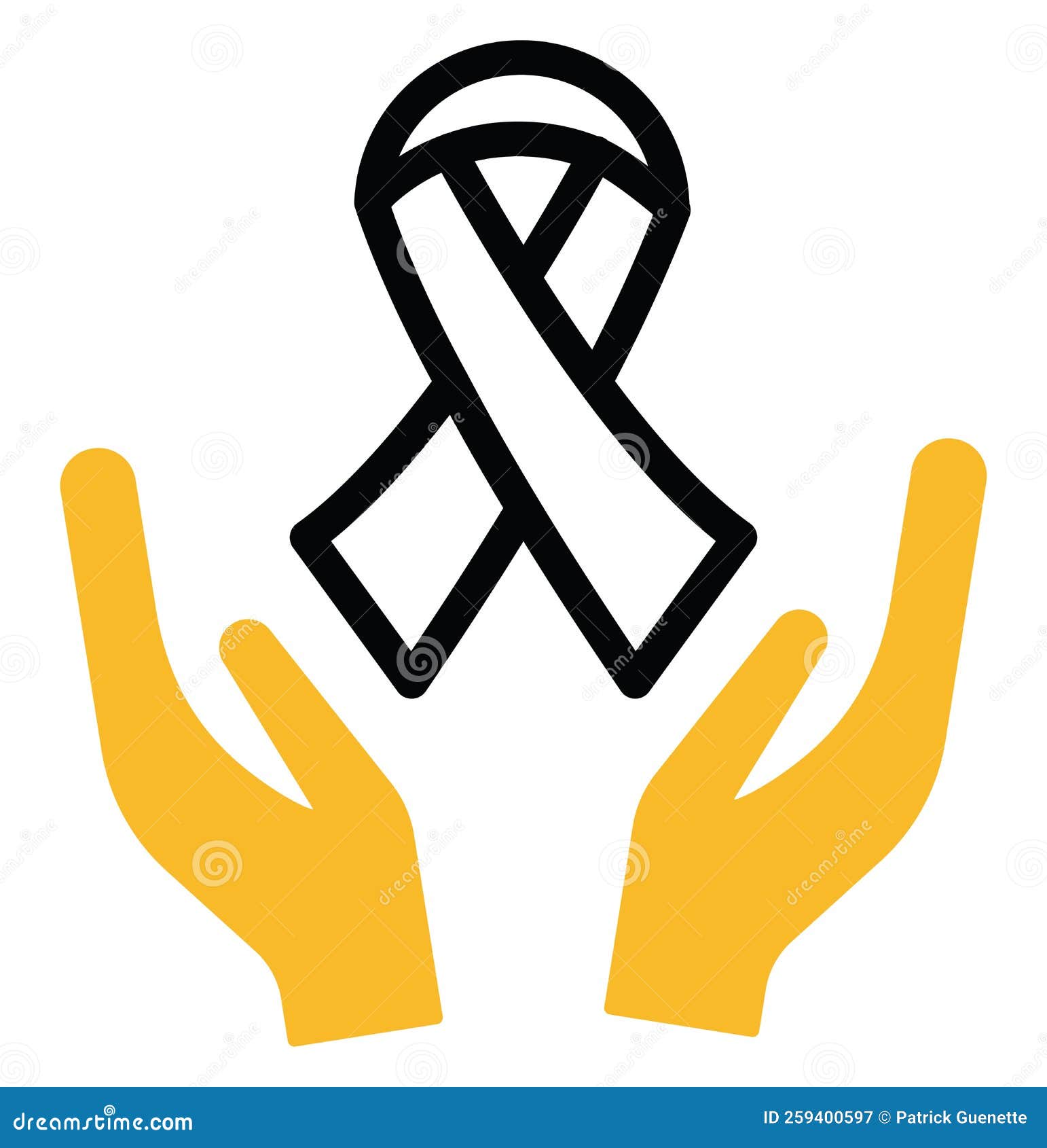 Oncology doctor, icon stock vector. Illustration of human - 259400597