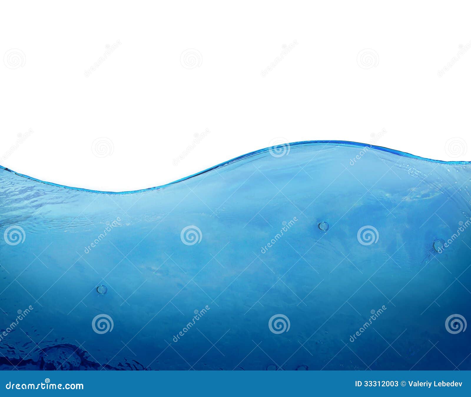 Onda azul do mar imagem de stock. Imagem de fluxo, horizontal - 33312003