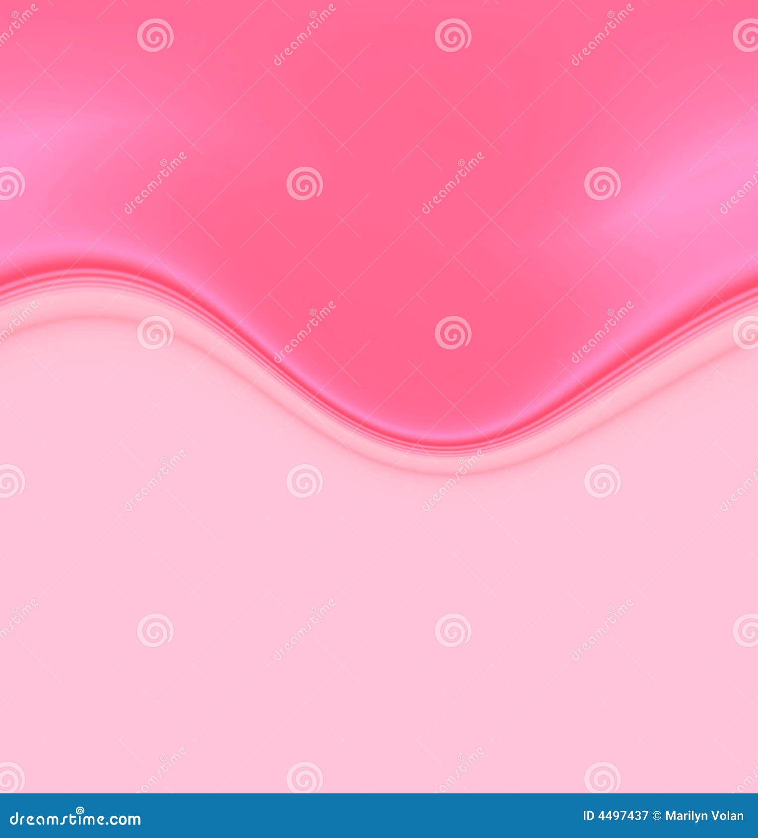 Onda Liscia Di Colore Rosa Caldo Illustrazione di Stock - Illustrazione ...