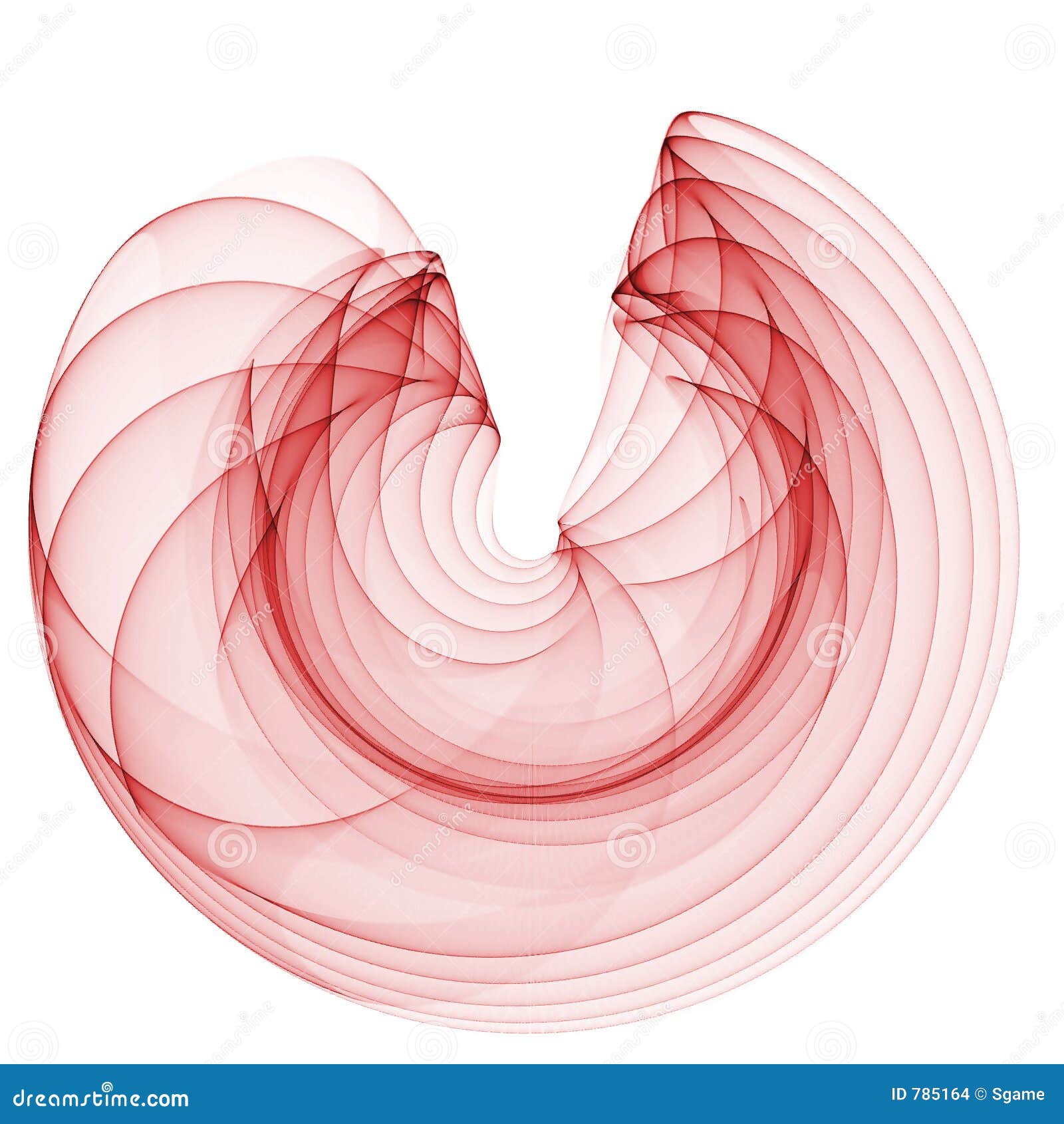 Onda rossa illustrazione di stock. Illustrazione di illustrazione - 785164