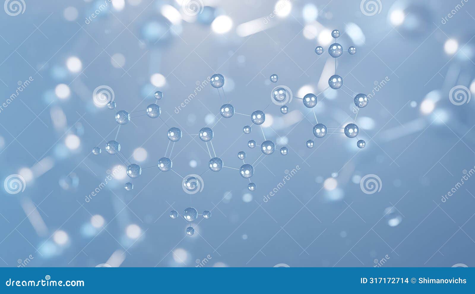 Ondansetron Molecular Structure 3d, Zofran, Structural Chemical Formula ...
