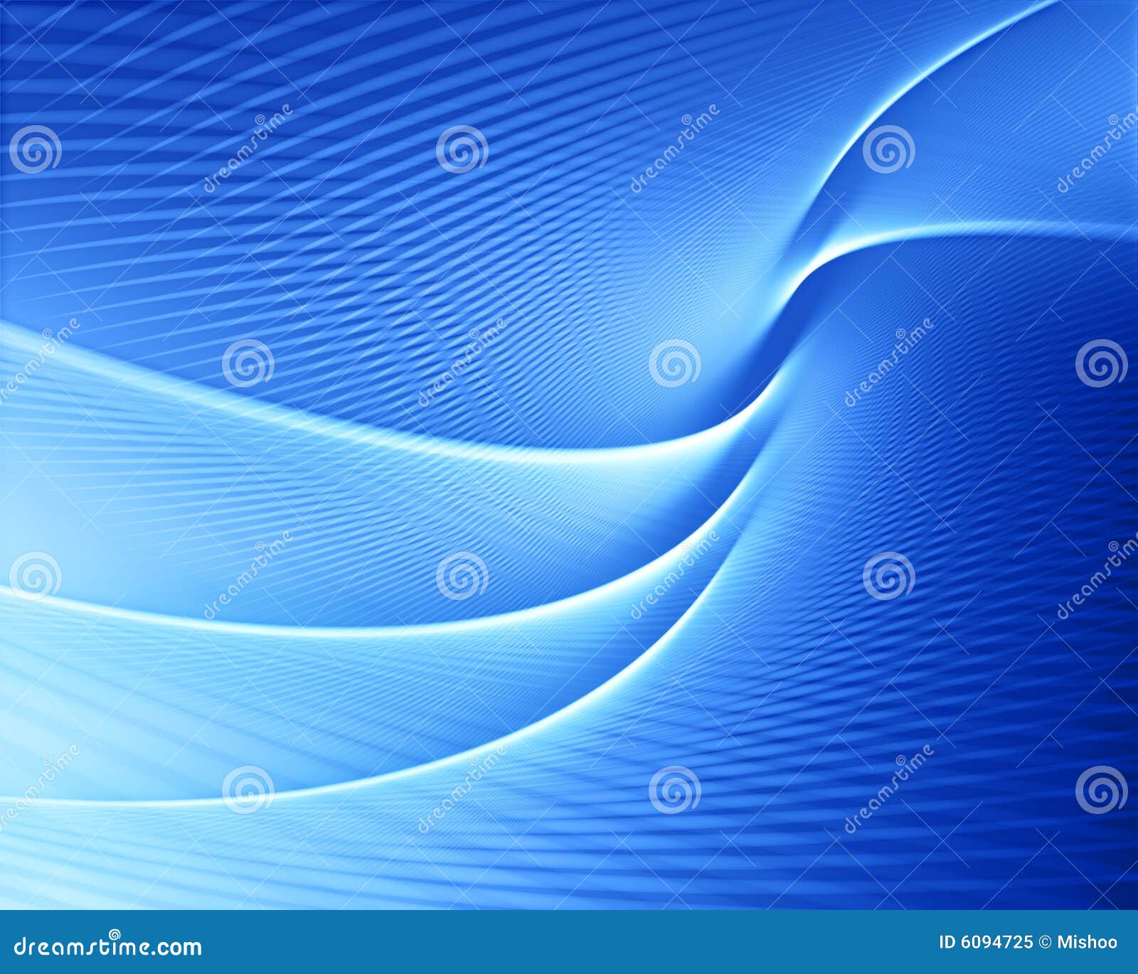 Ondas abstractas del azul stock de ilustración. Ilustración de capas ...
