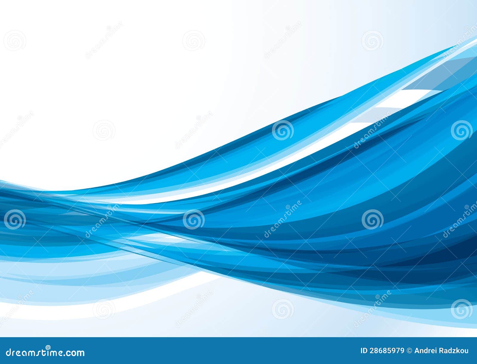 Ondas azul marino ilustración del vector. Ilustración de actual - 28685979