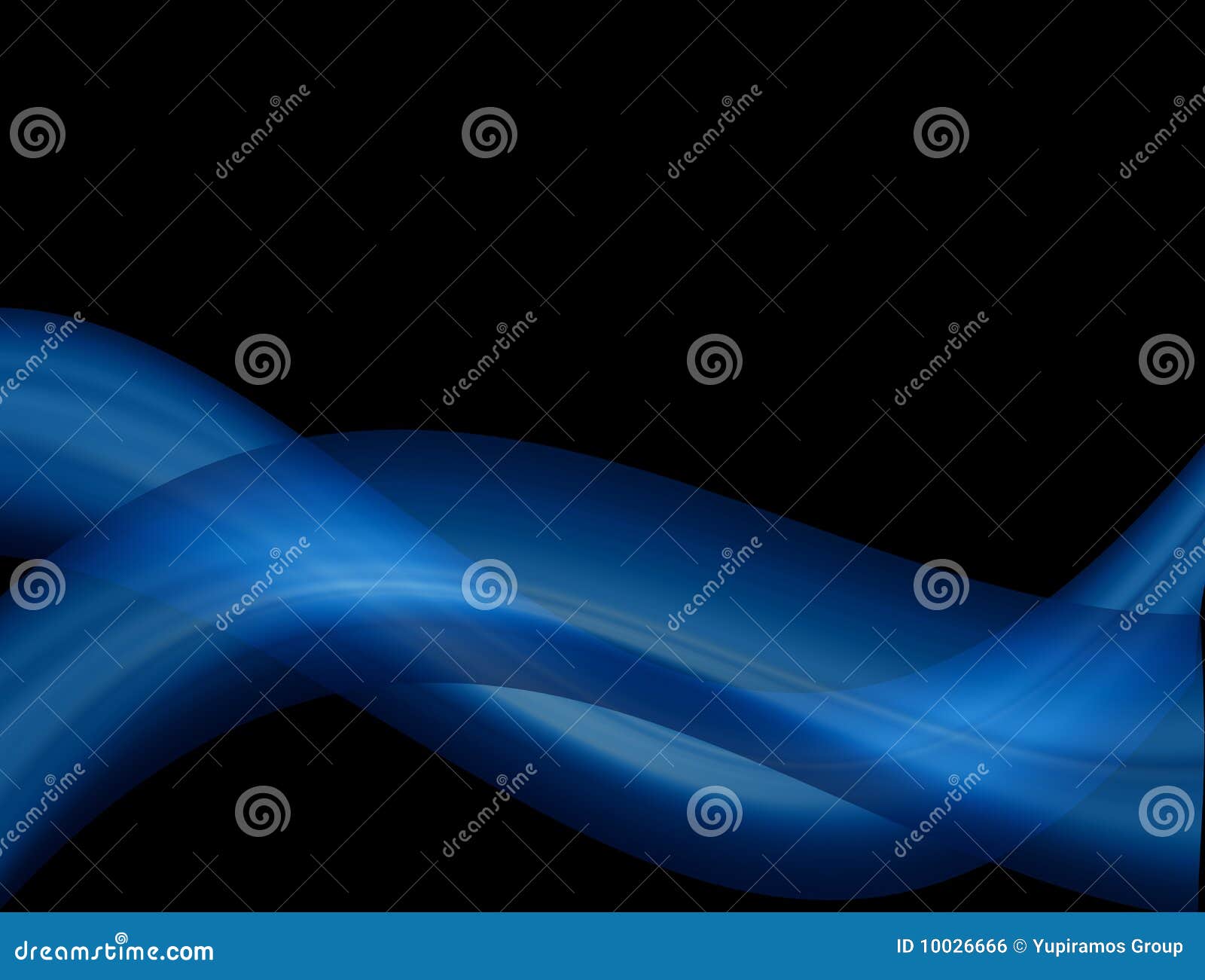 Ondas azules stock de ilustración. Ilustración de arte - 10026666