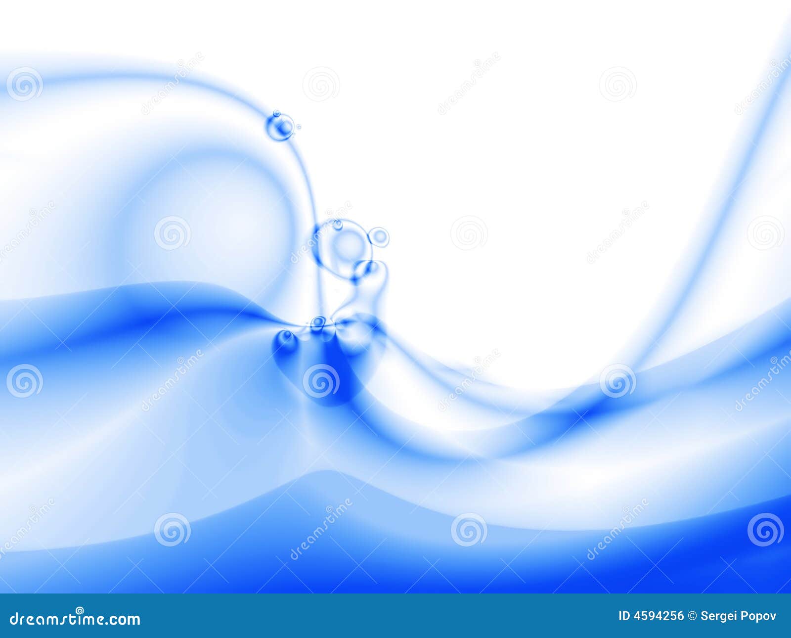 Ondas azules foto de archivo. Imagen de moderno, escena - 4594256