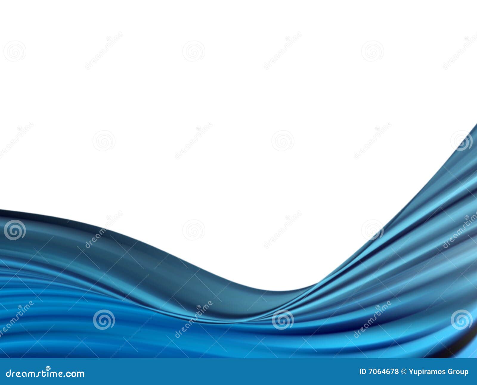 Ondas Azules Imagen. Imagen: 7064678