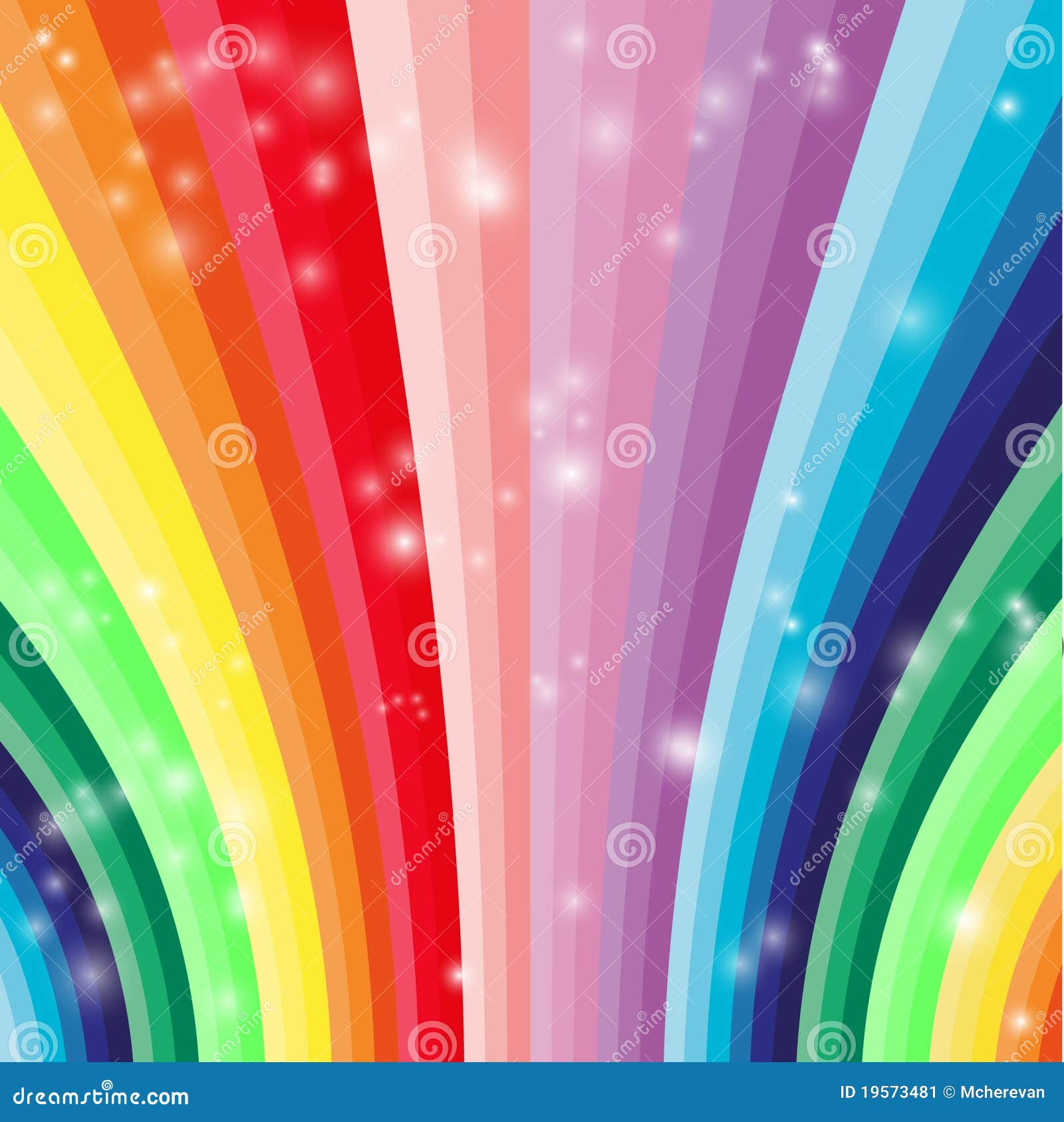 Ondas coloridas abstratas ilustração do vetor. Ilustração de preto ...