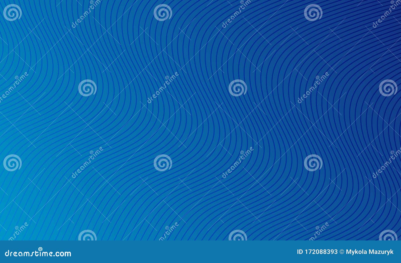 Ondas De Color Azul Como Fondo Ilustración del Vector - Ilustración de ...