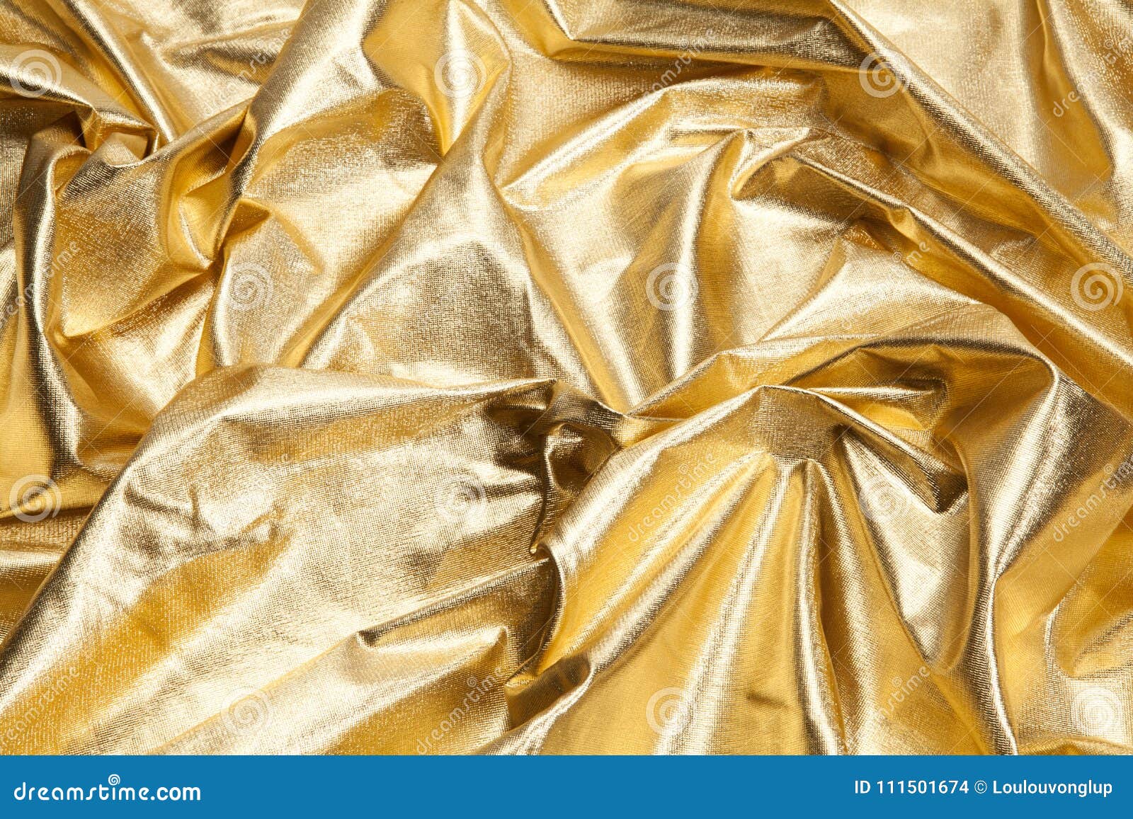 Ondas De La Tela Del Oro Del Modelo Foto de archivo - Imagen de curva ...