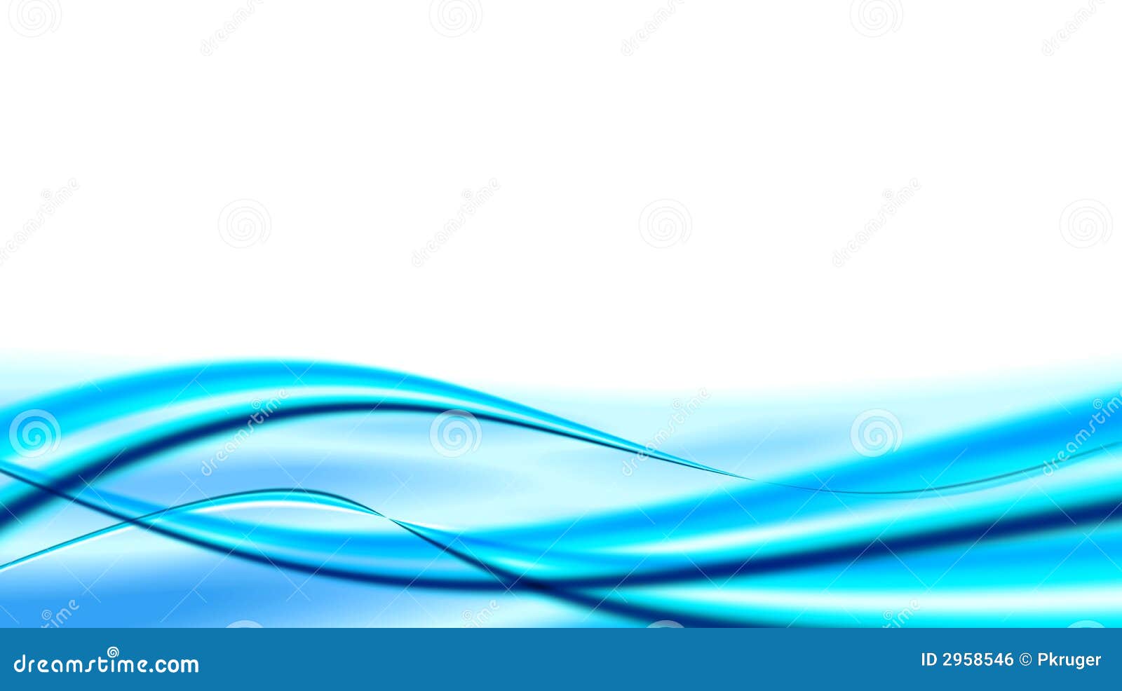 Ondas dinámicas del azul stock de ilustración. Ilustración de forma ...