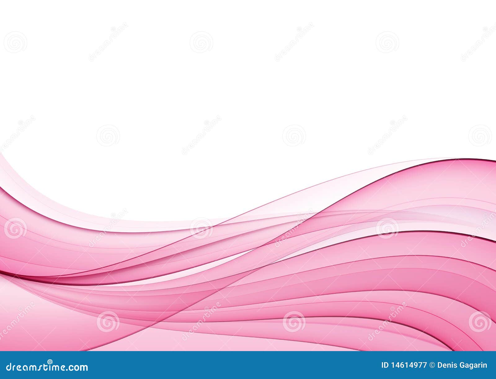 Onde rose abstraite illustration stock. Illustration of blanc - 14614977