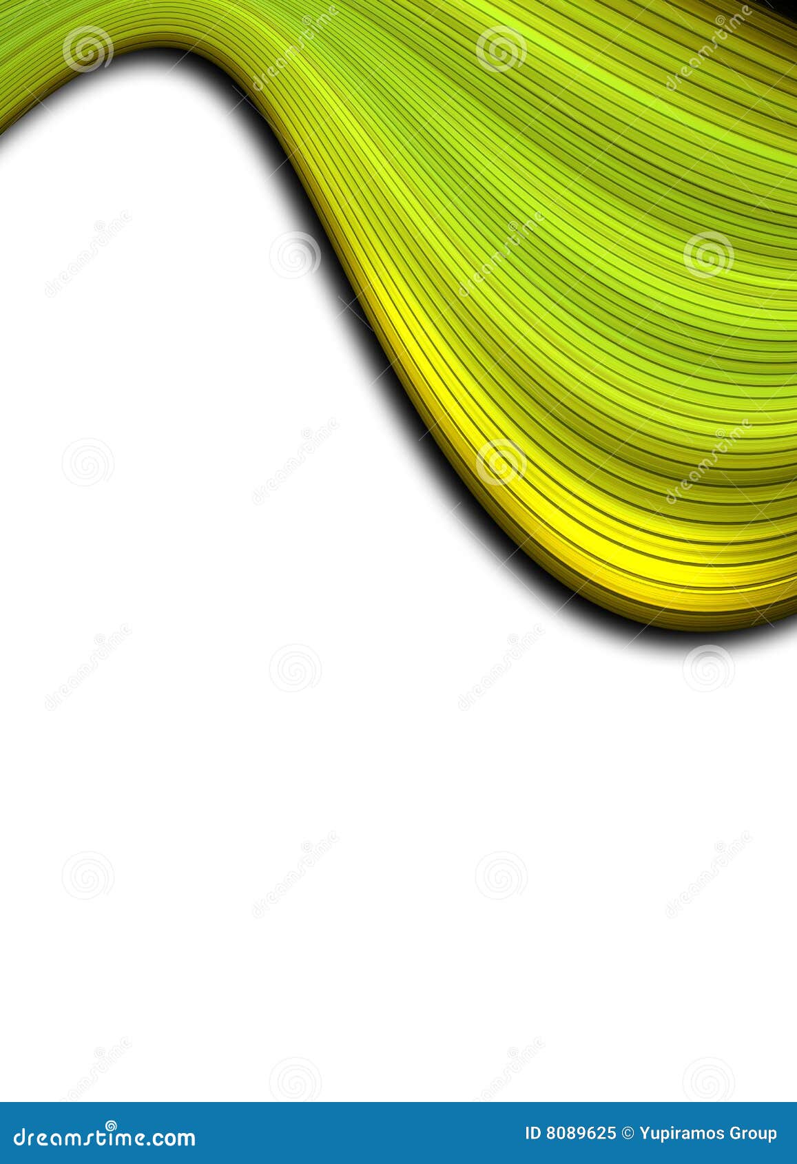 Vague verte illustration stock. Illustration du fond, lignes - 8089625