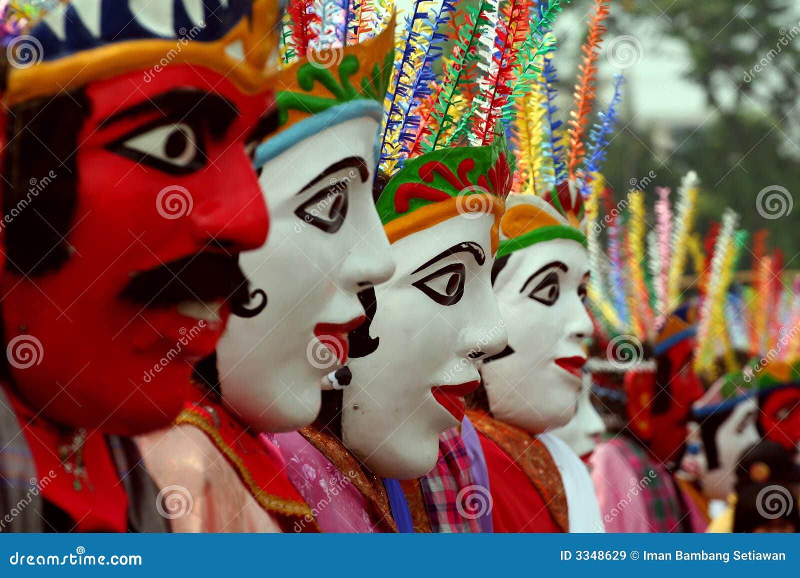 Ondel-ondel 2 Stock Photo | CartoonDealer.com #6982392