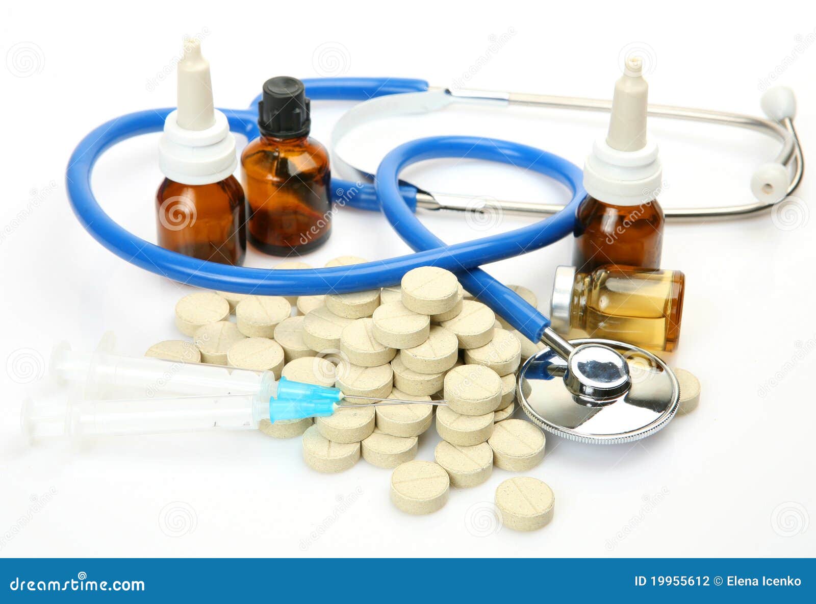 Onderwerpen Voor Behandeling Van Ziekte Stock Foto - Image of tablet ...