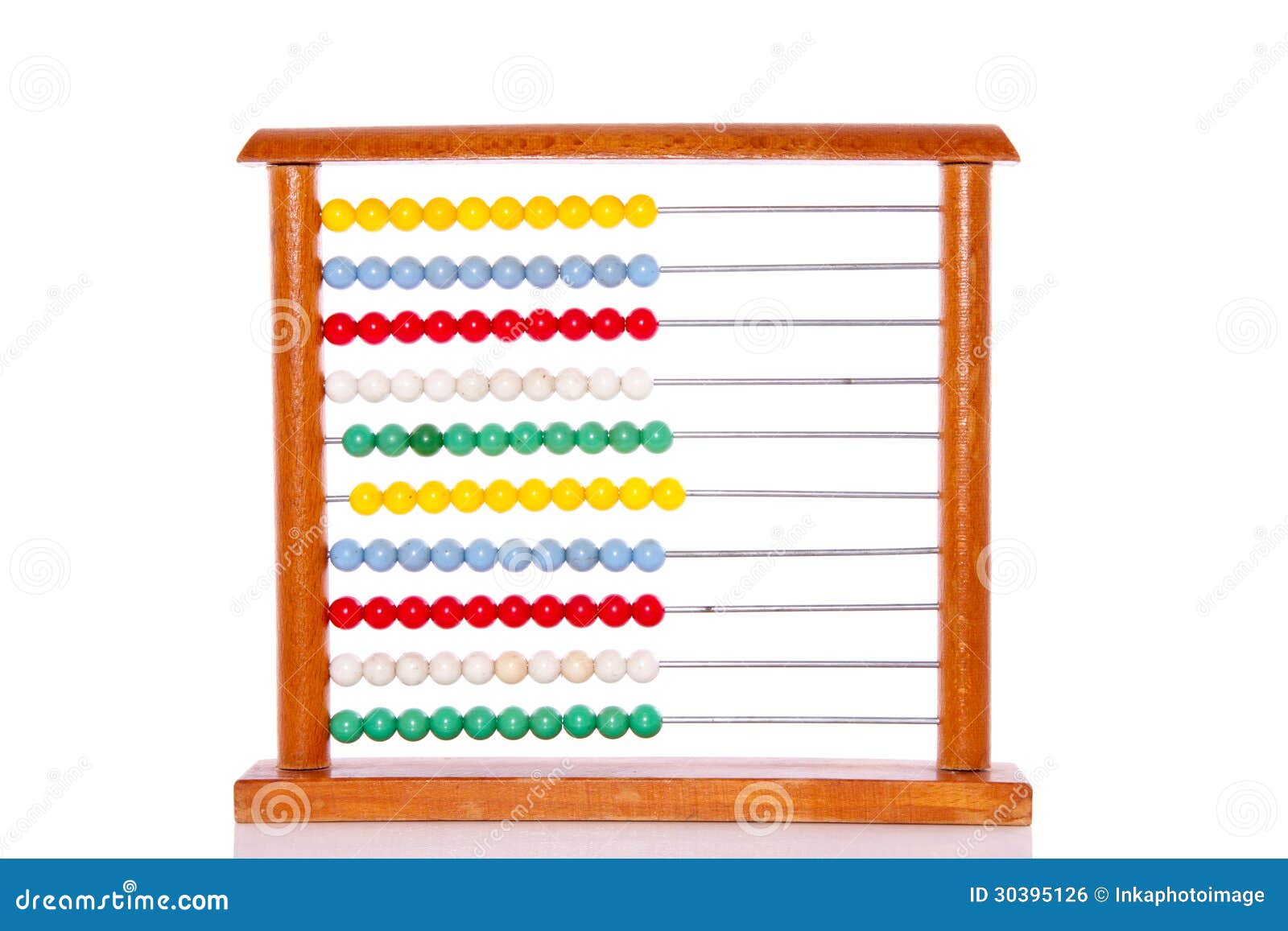 Onderwijs Kleurrijk Telraam Stock Foto - Image of telraam, vermaak ...