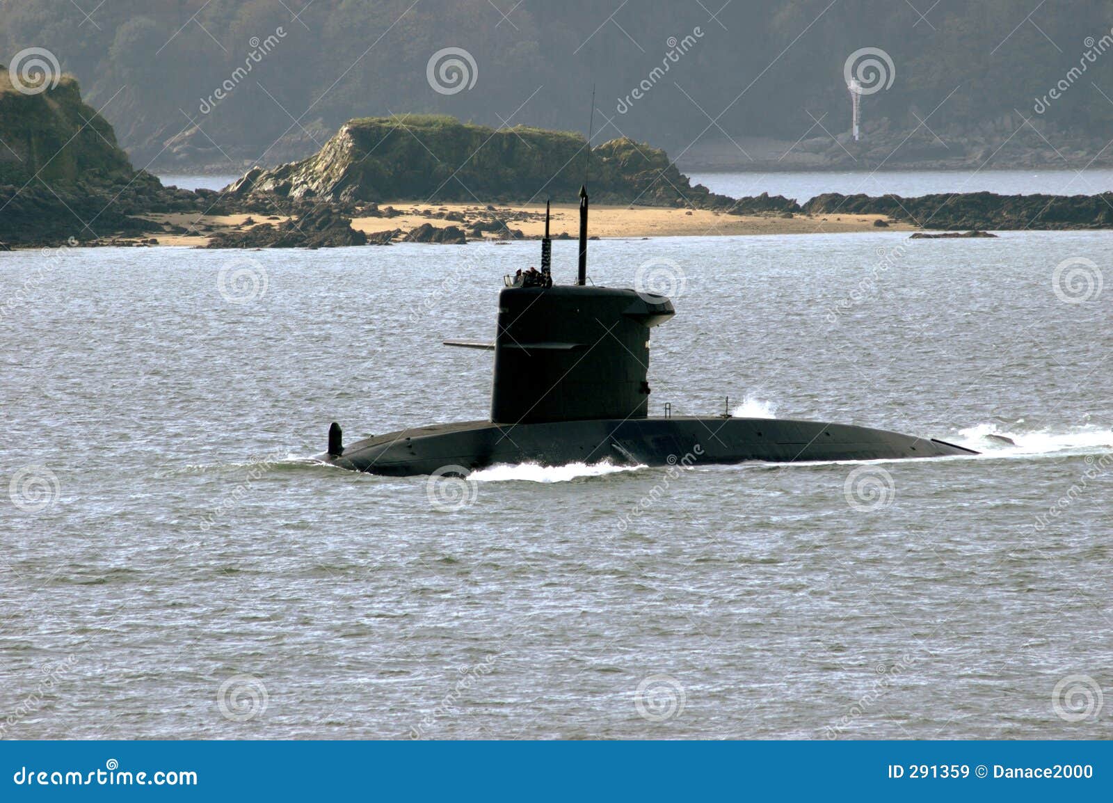 Onderzeeër stock afbeelding. Image of onder, neatness, zwart - 291359