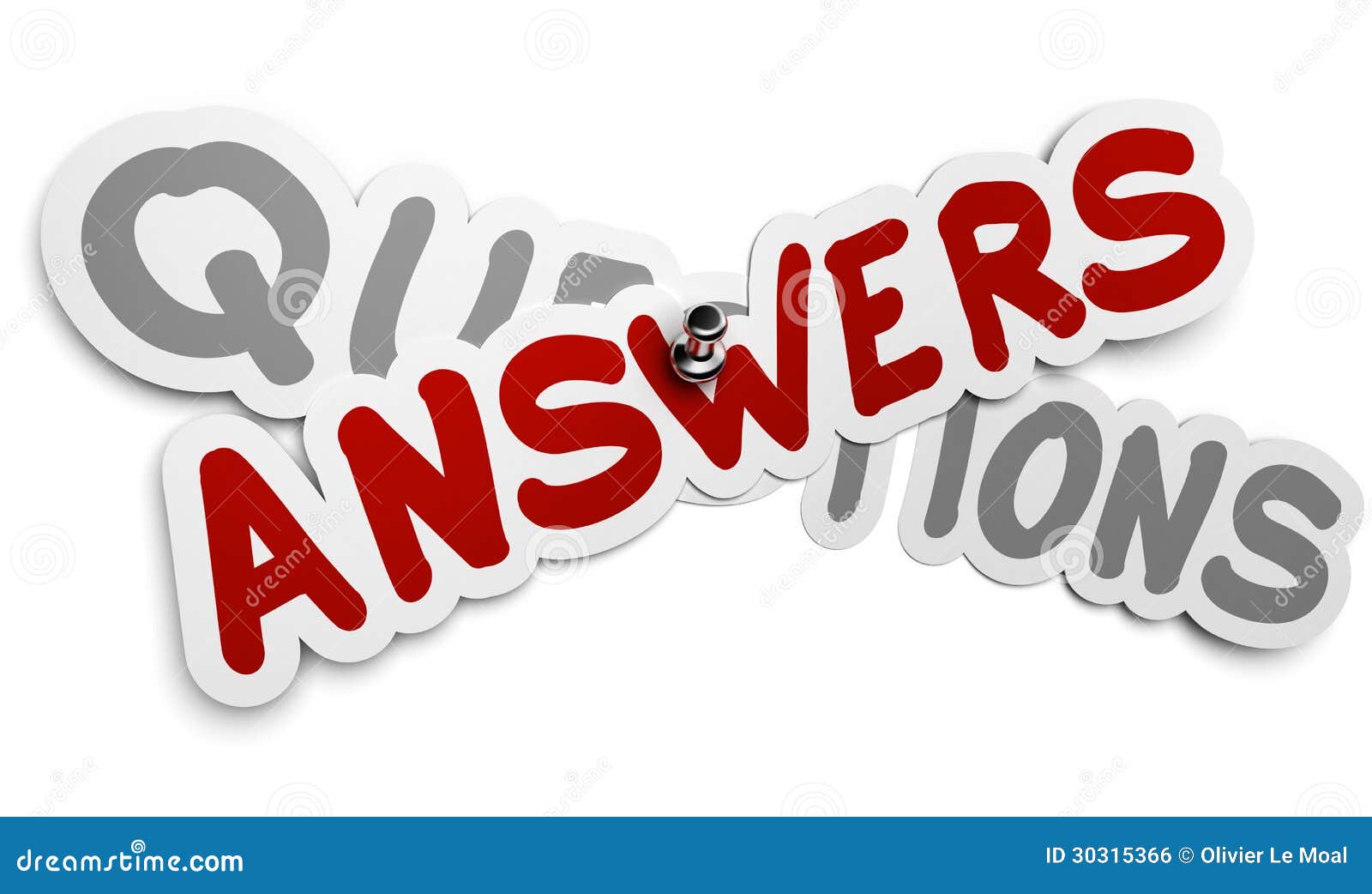 Questions and Answers stock illustration. Illustration of thumbtack ... Questions and Answers stock illustration. Illustration of thumbtack ...