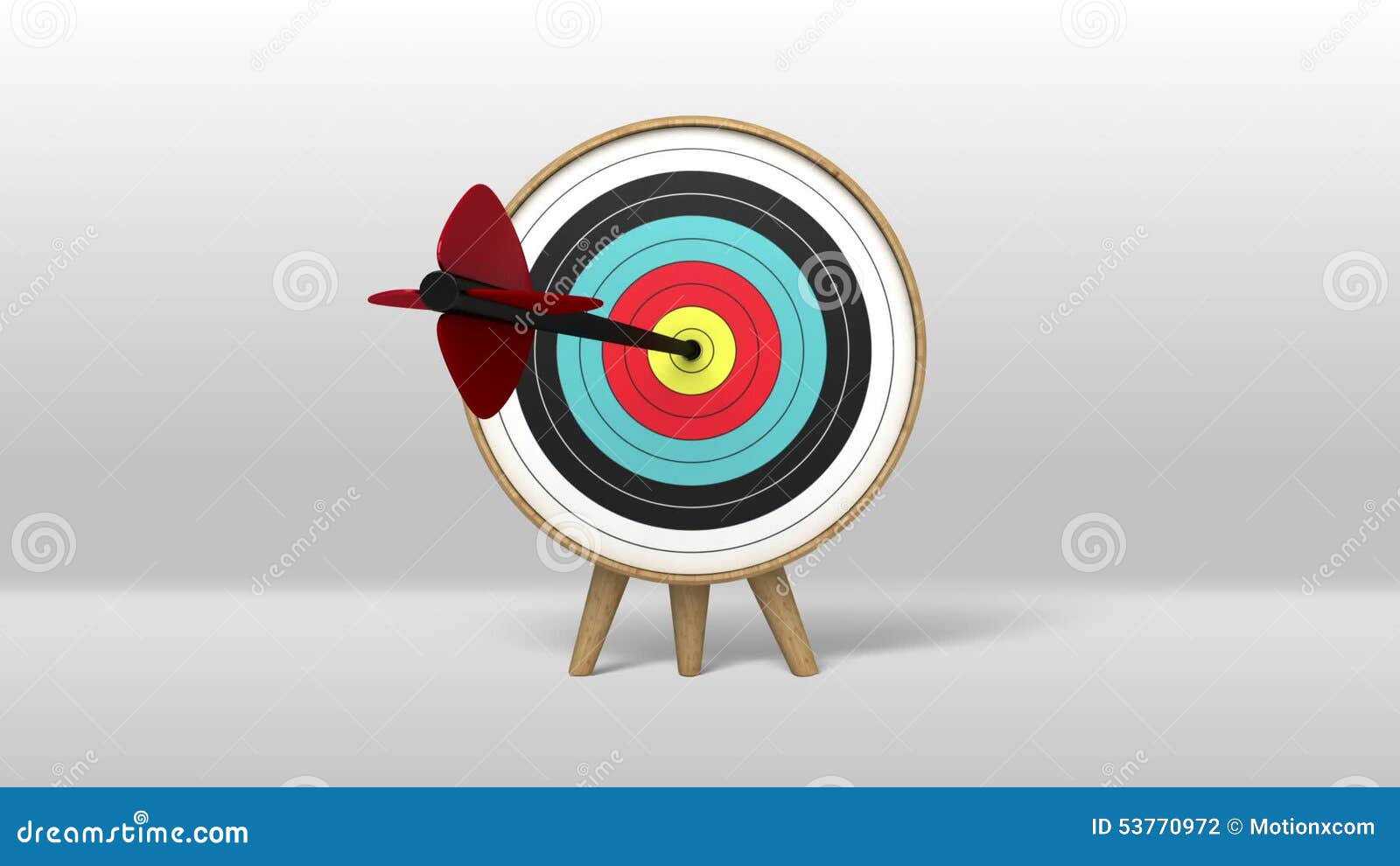 One Arrow Hitting Exactly Targets 2 Stock Footage & Videos - 3 Stock Videos