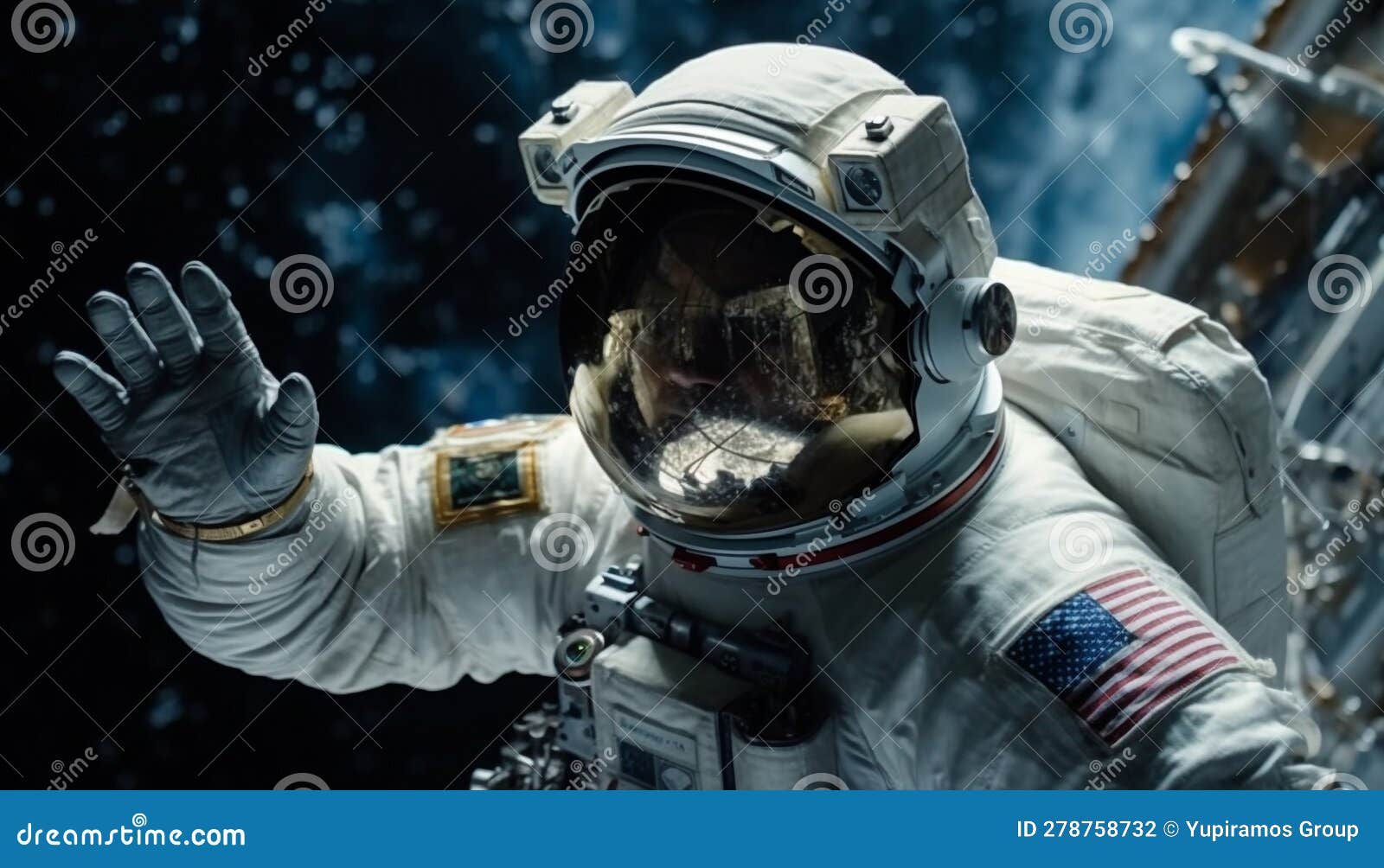 One Astronaut, Armed with Technology, Explores Dark Space Environment ...