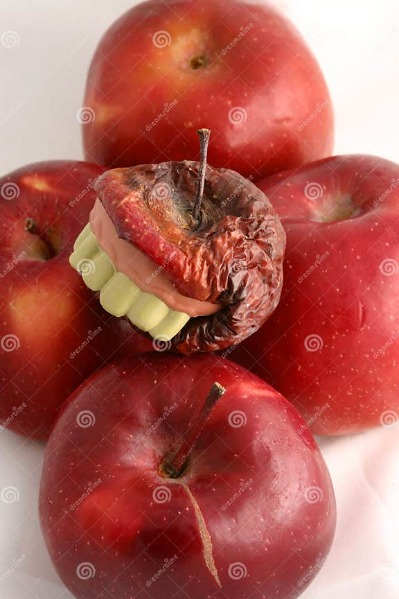 One Bad Apple Spoils the Whole Bunch Stock Image - Image of gangs ...