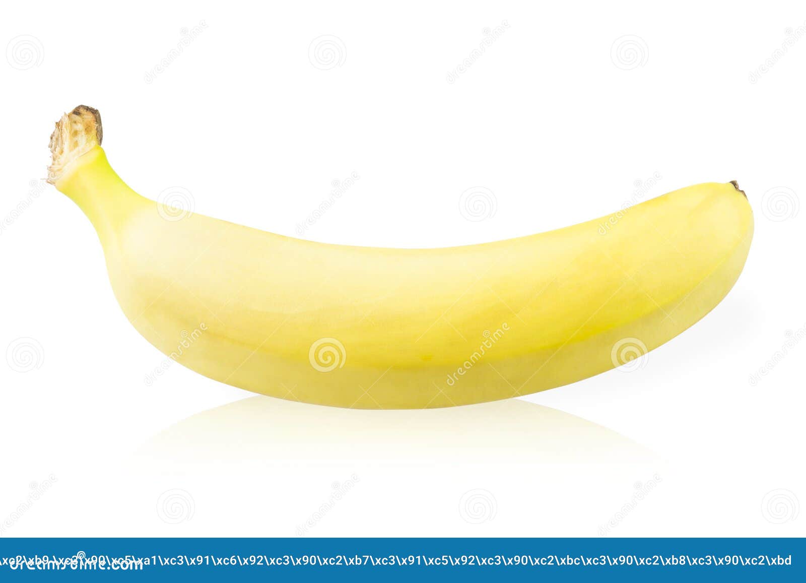 One banana stock photo. Image of organic, healthy, beauty - 52164260