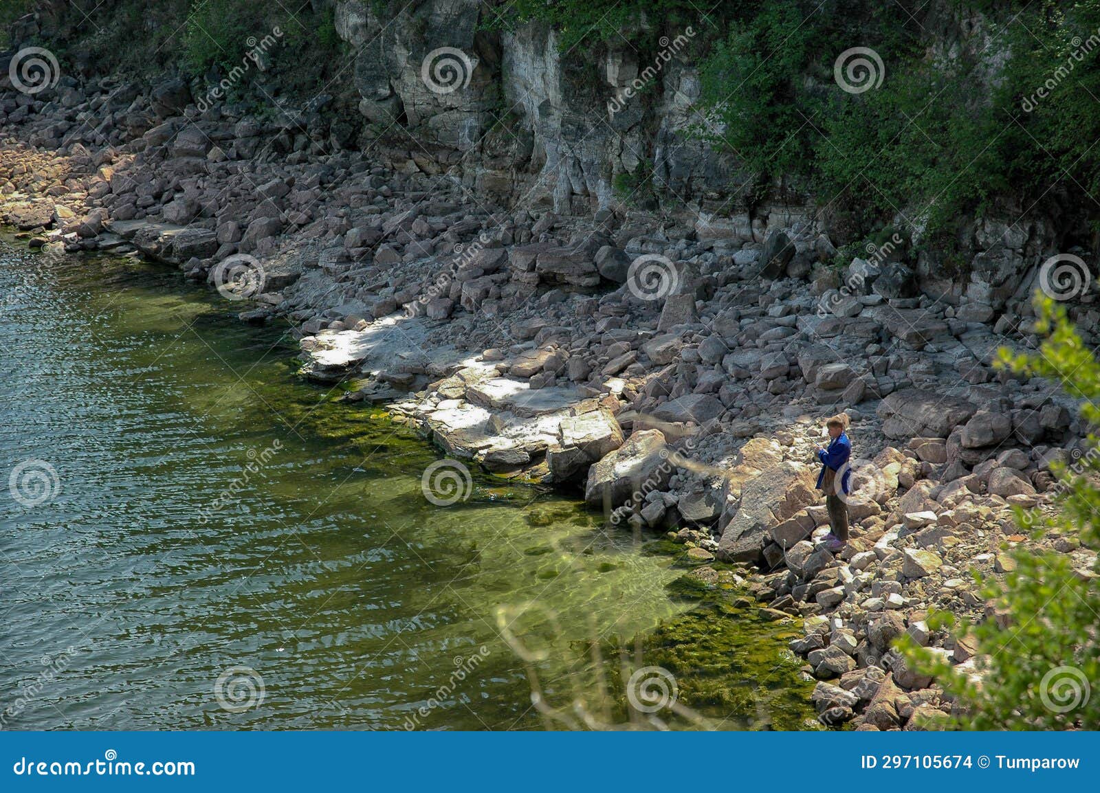 One of the Bays of the Bratsk Reservoir on a Sunny Day Editorial Stock ...