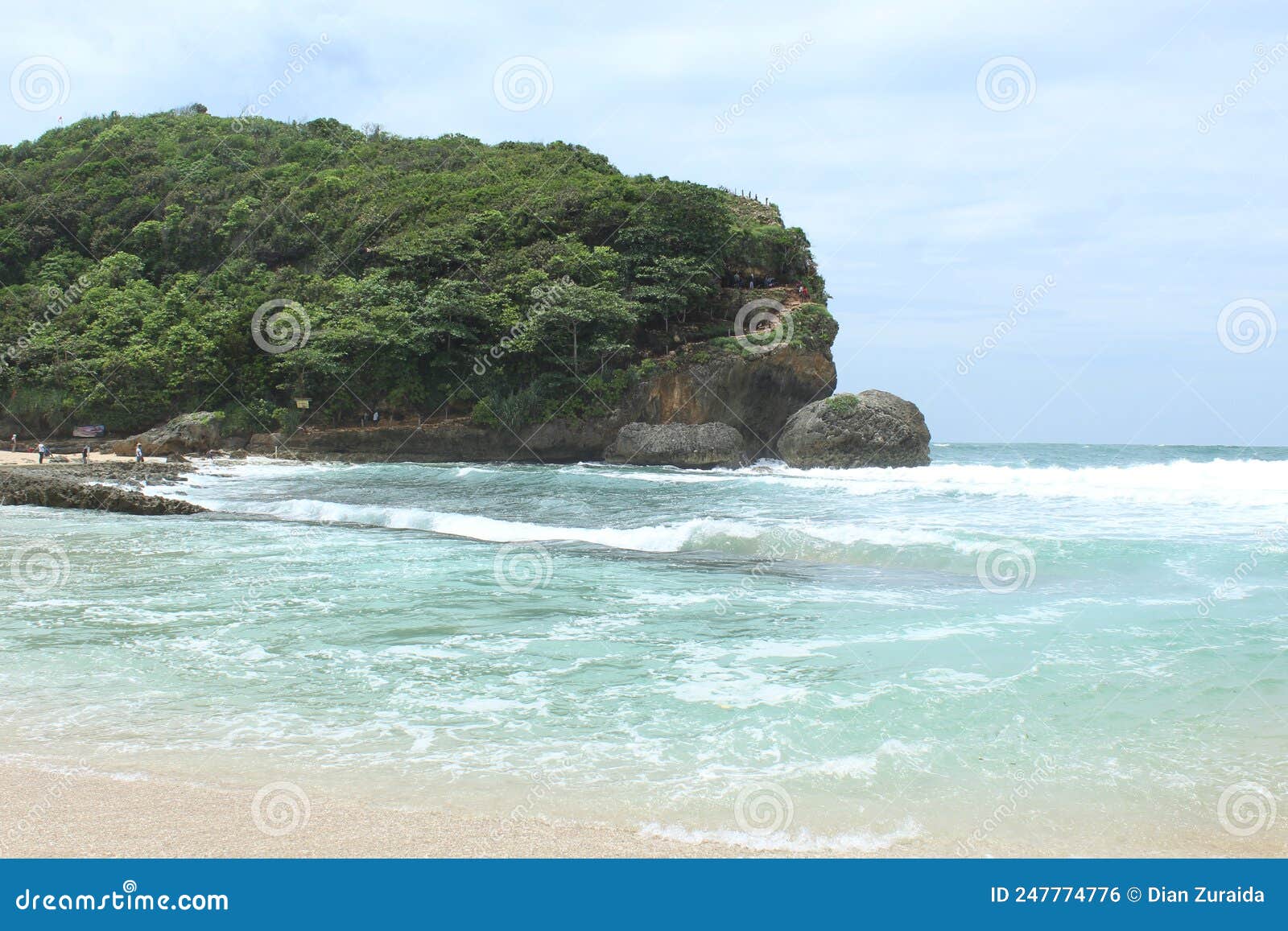 One of the Beautiful Beaches Located in Malang, East Java, Indonesia ...