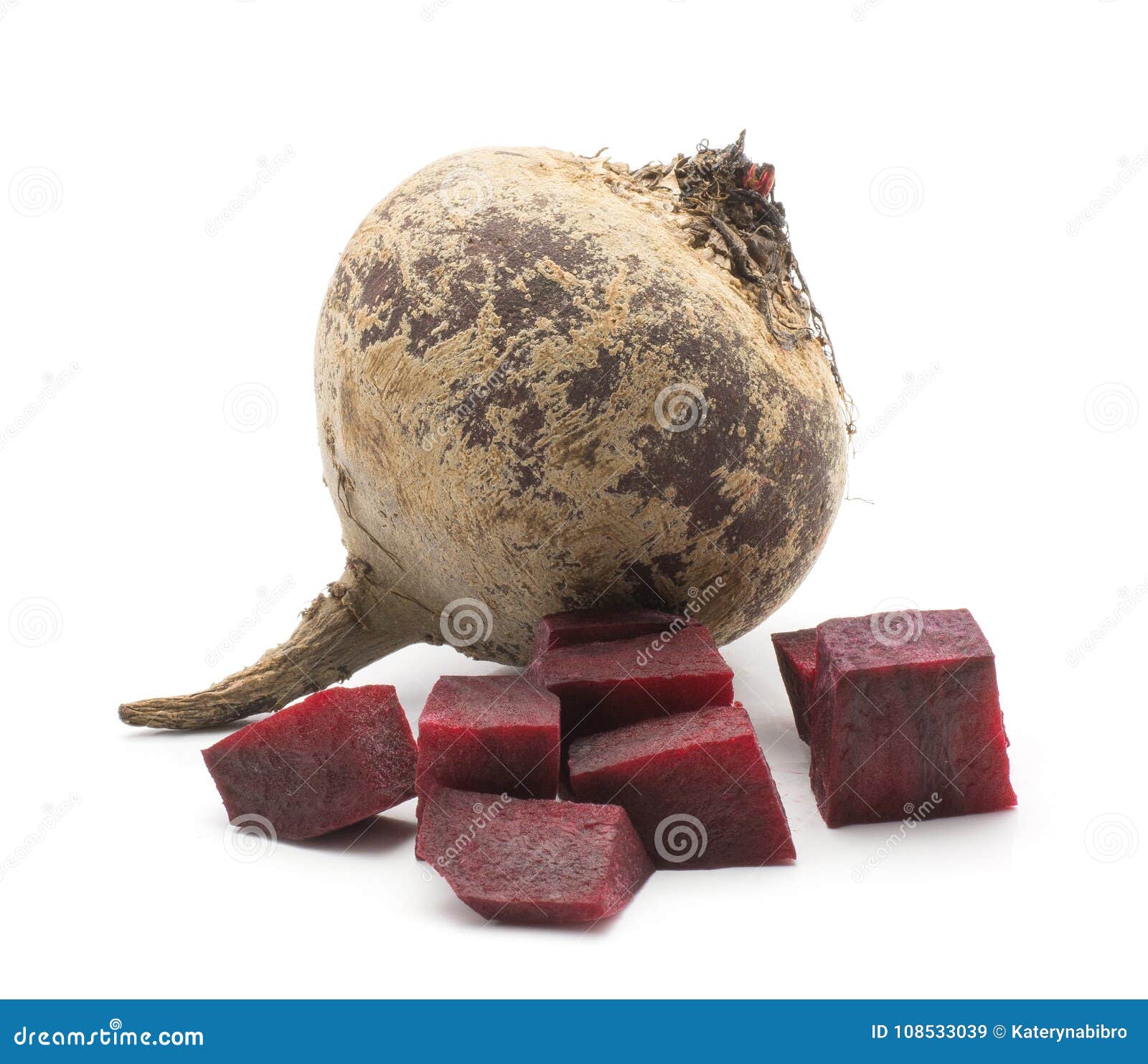 Beetroot isolated on white stock image. Image of fibrous - 108533039
