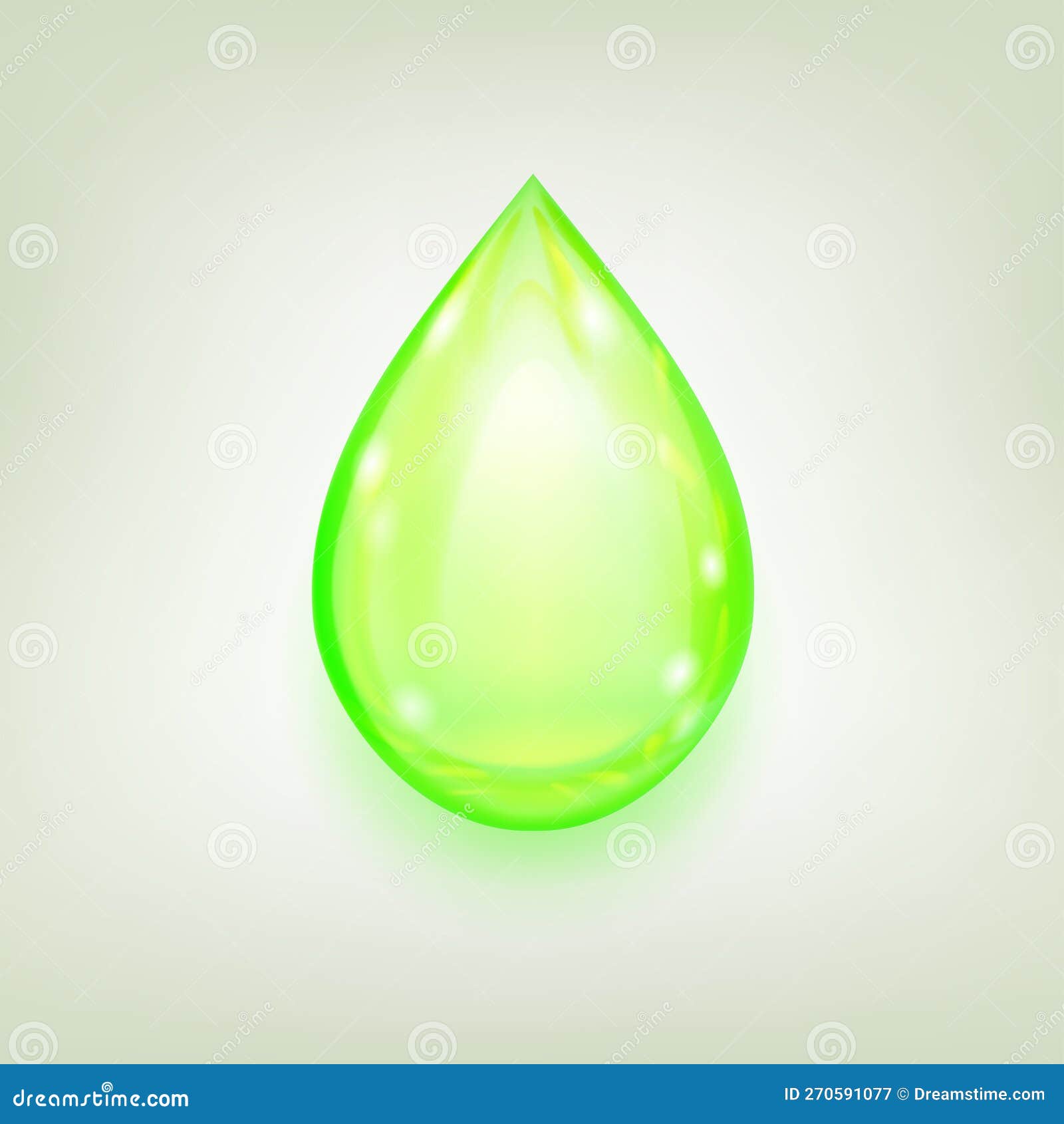 One big drop stock vector. Illustration of design, single - 270591077