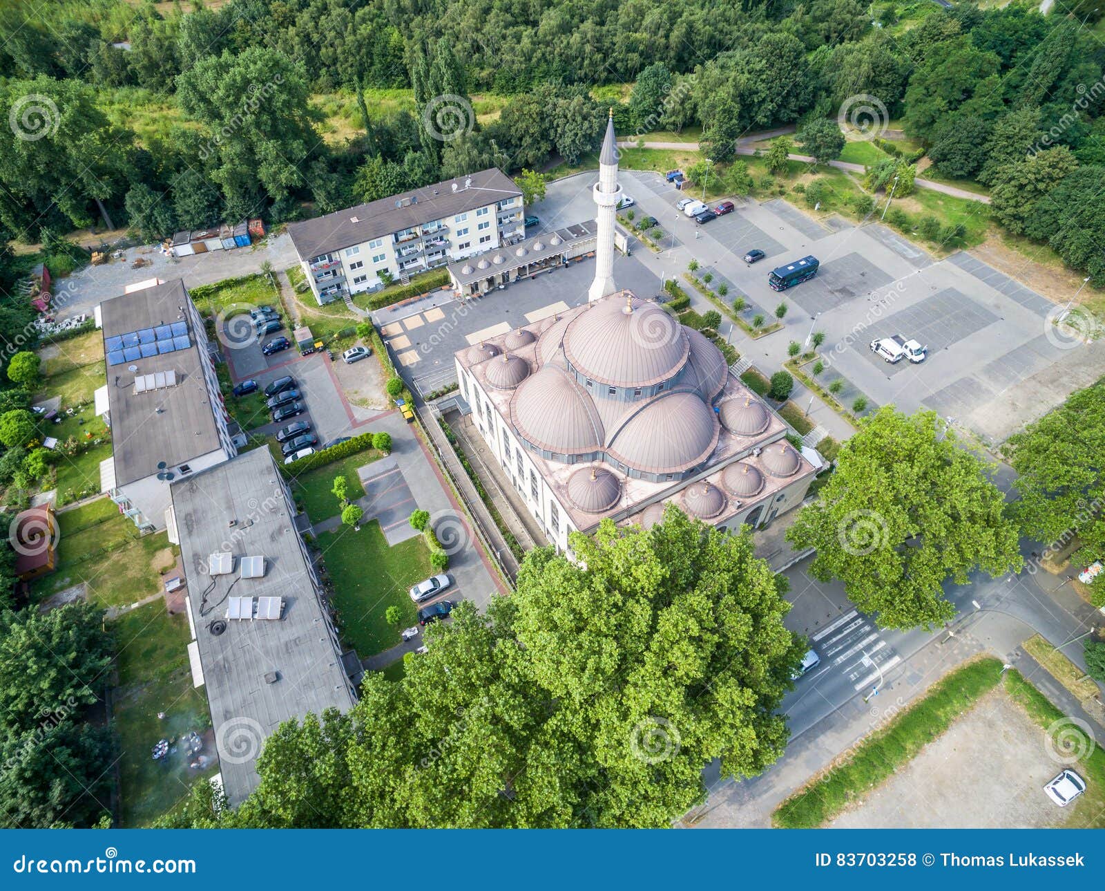 One of the Biggest Mosques in Germany Under the Sun Editorial Stock ...
