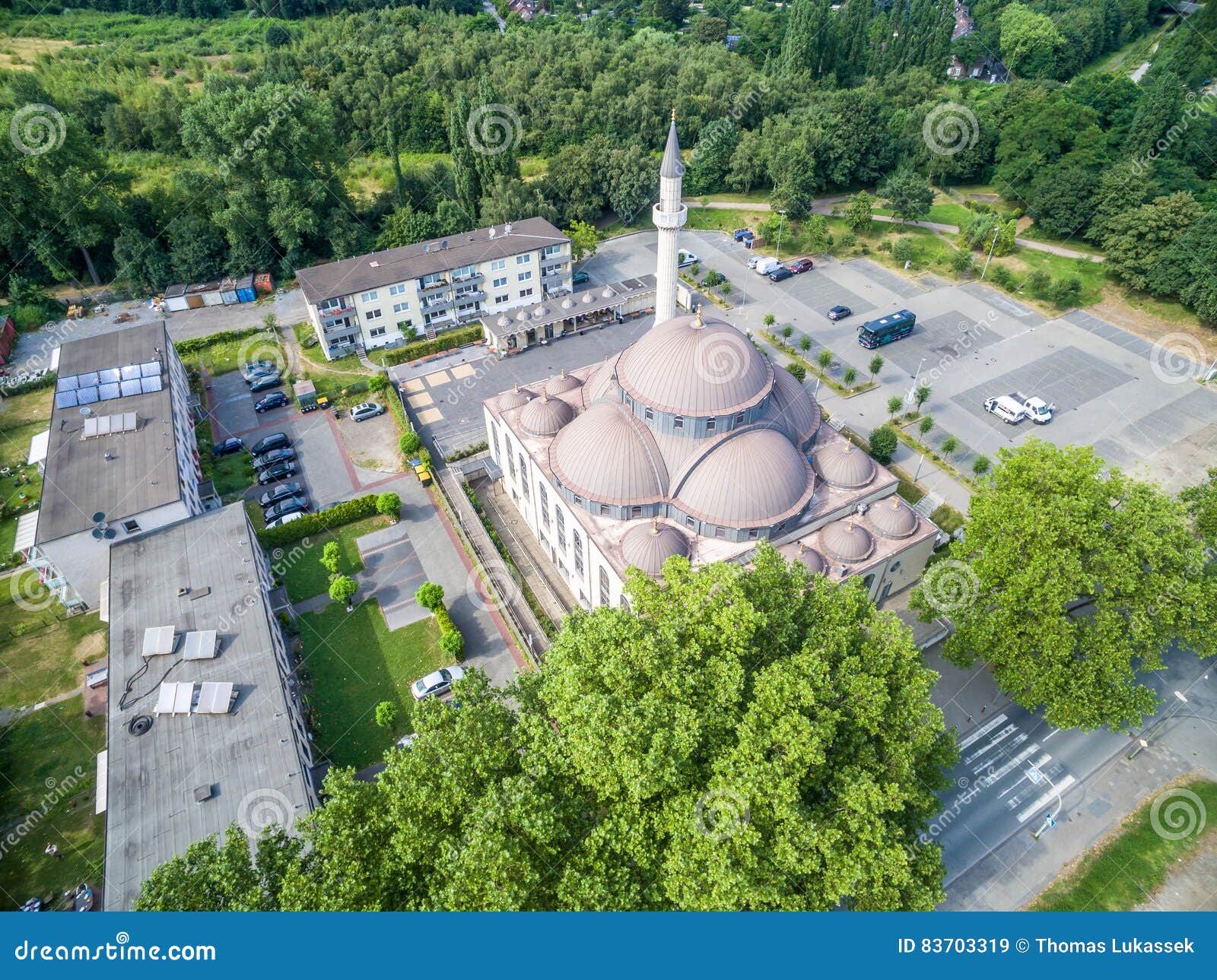 One of the Biggest Mosques in Germany Under the Sun Editorial Stock ...