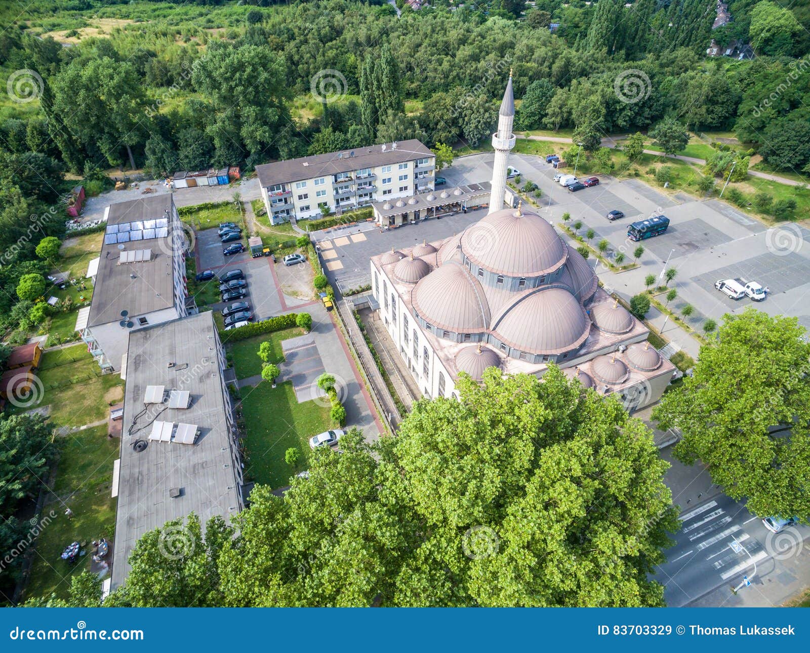 One of the Biggest Mosques in Germany Under the Sun Editorial Stock ...