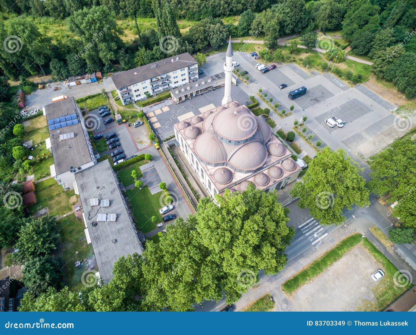 One of the Biggest Mosques in Germany Under the Sun Editorial Stock ...