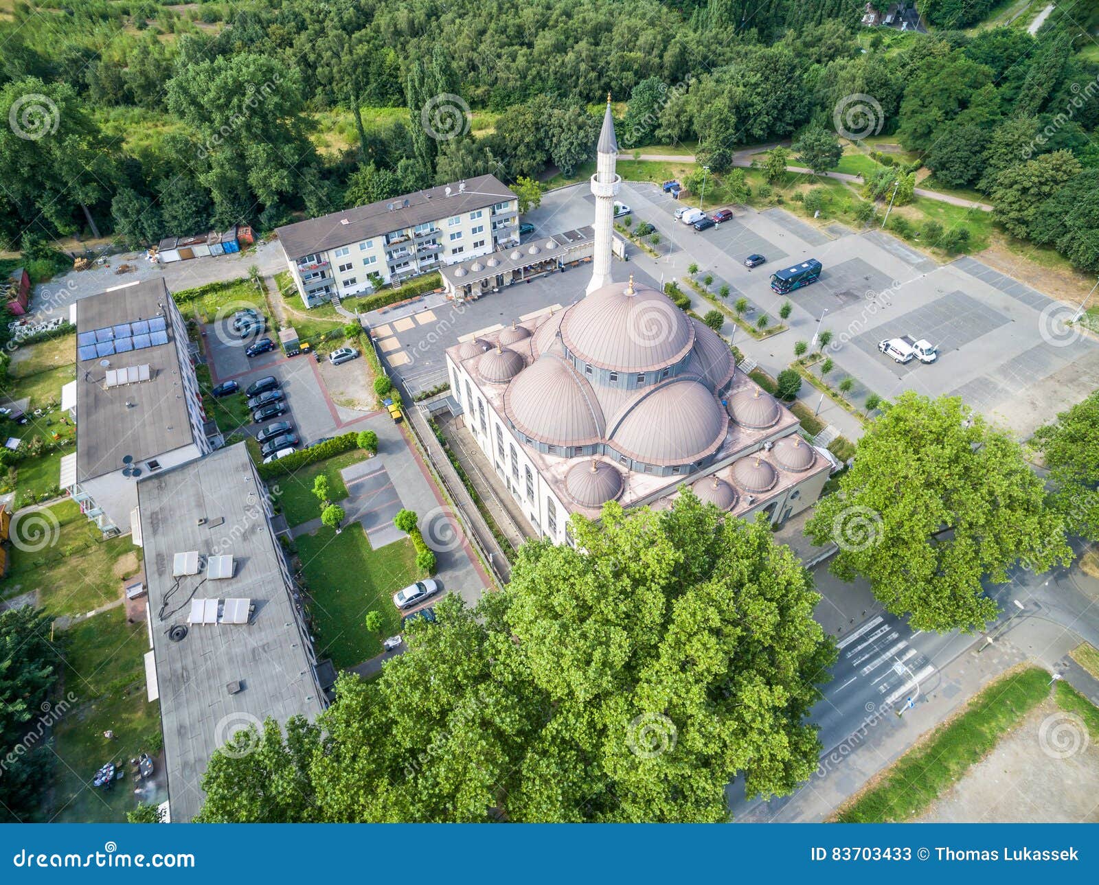 One of the Biggest Mosques in Germany Under the Sun Editorial Stock ...