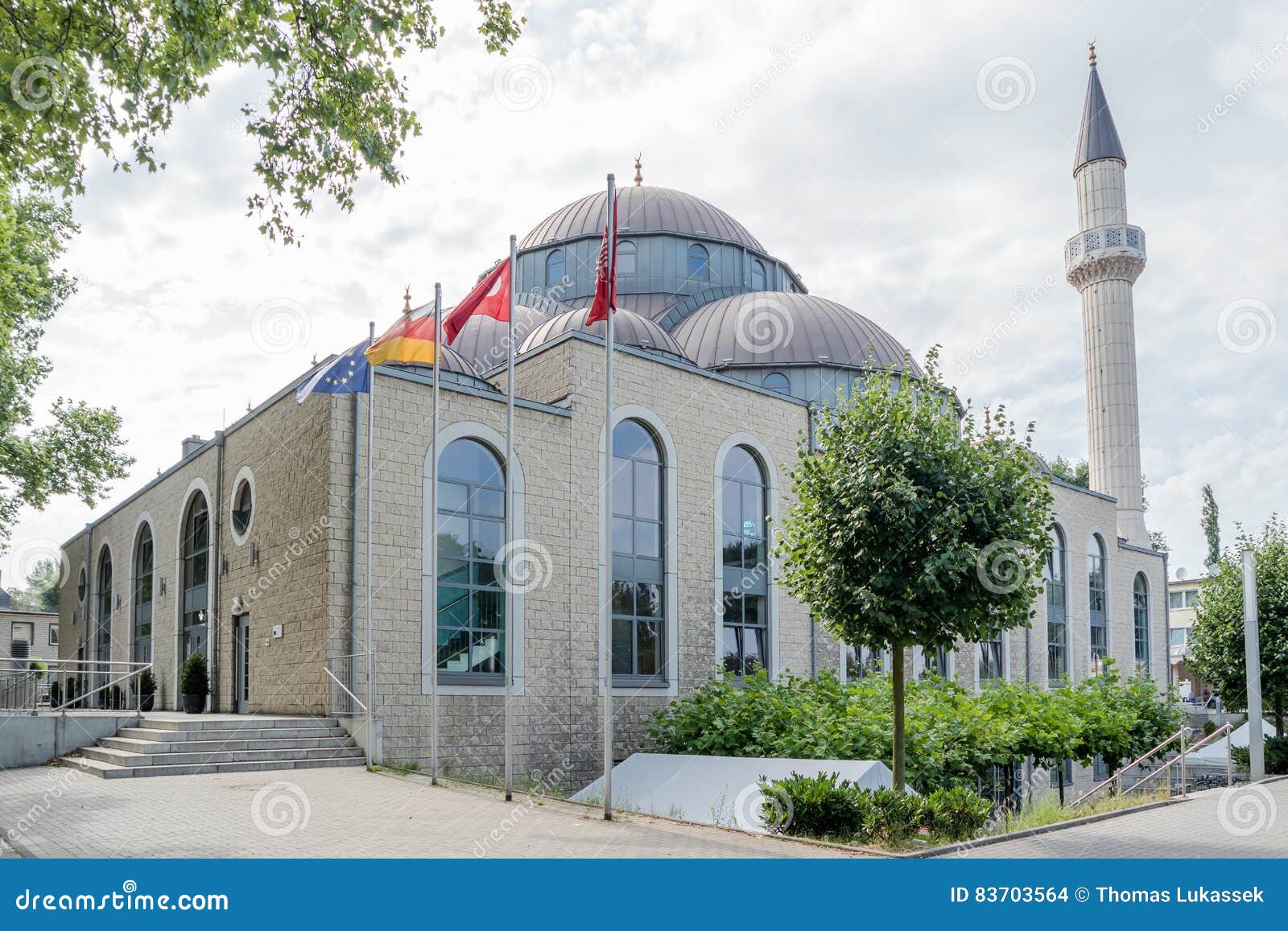 One of the Biggest Mosques in Germany Under the Sun Editorial Stock ...