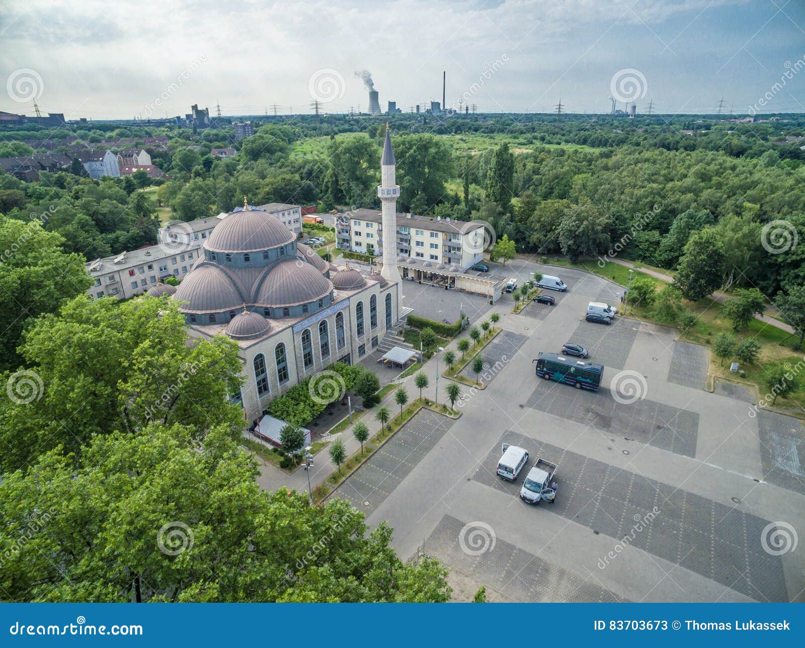 One of the Biggest Mosques in Germany Under the Sun Editorial Stock ...