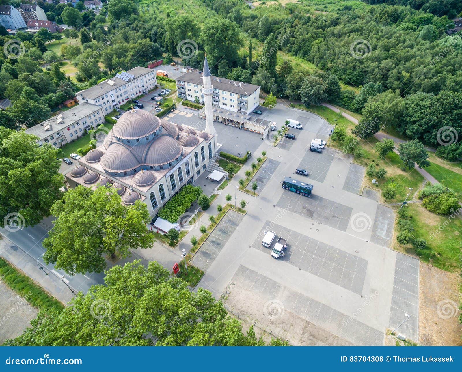 One of the Biggest Mosques in Germany Under the Sun Editorial Stock ...