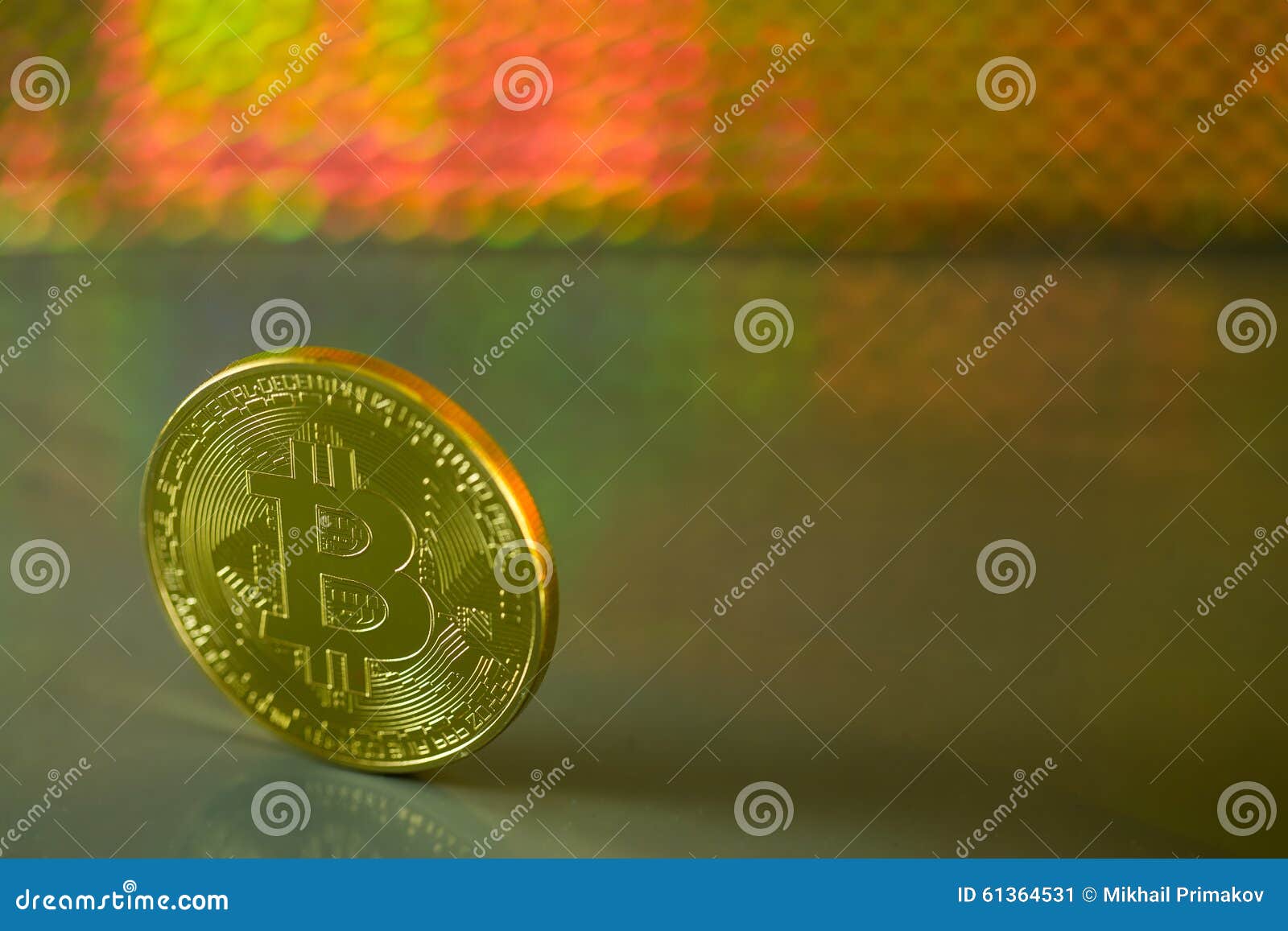 One bitcoin stock image. Image of coin, electronic, banking - 61364531