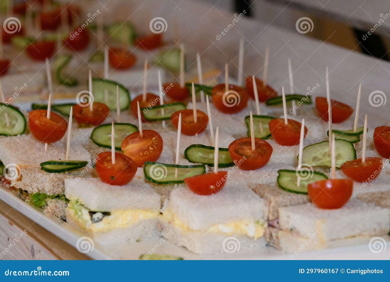 One-bite Appetizers for All Types of Guests Stock Image - Image of ...