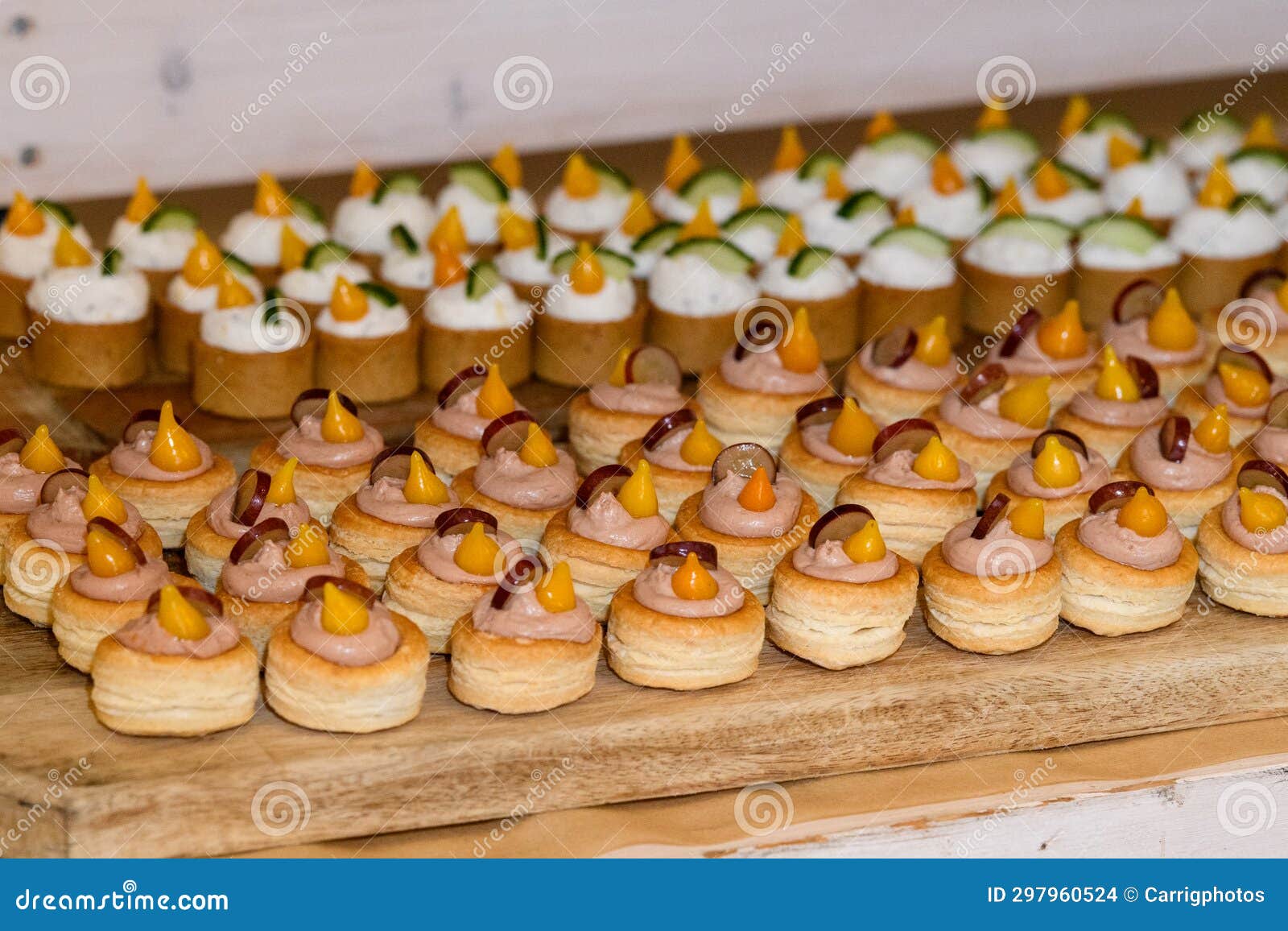 One-bite Appetizers for All Types of Guests Stock Photo - Image of ...