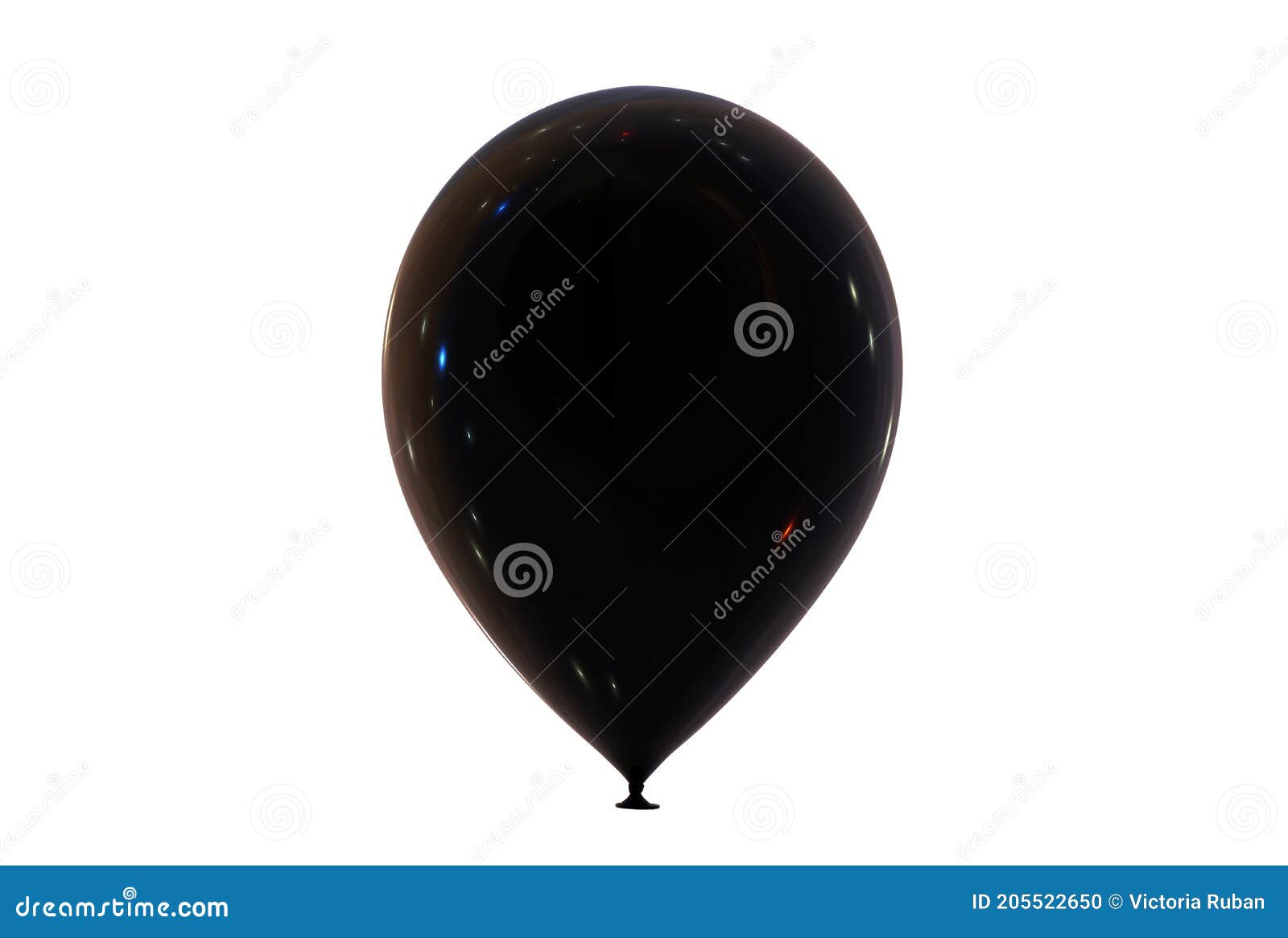 One Black Balloon with Glitter Close Up Stock Photo - Illustration of ...