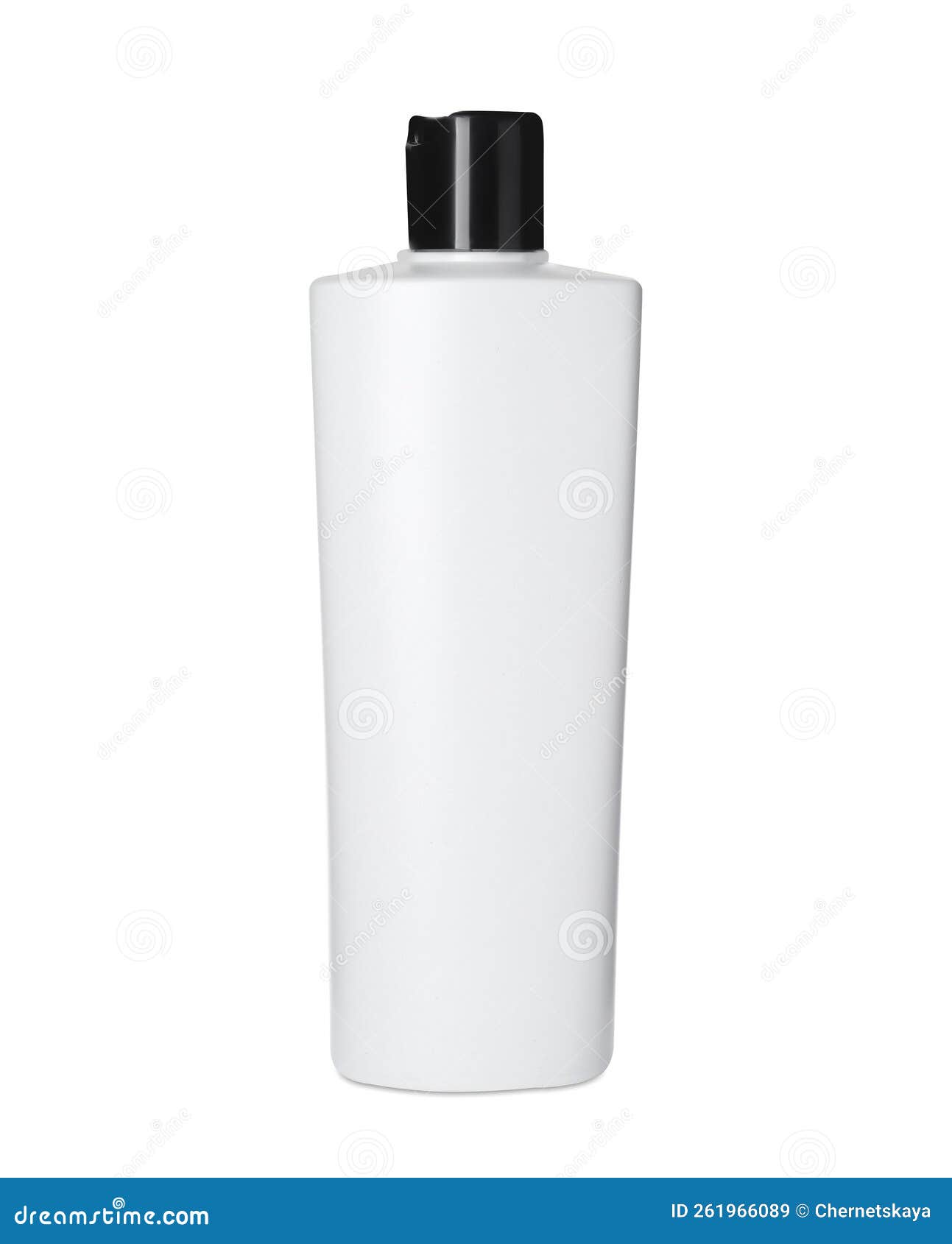 One Bottle of Shampoo Isolated on White Stock Image - Image of ...