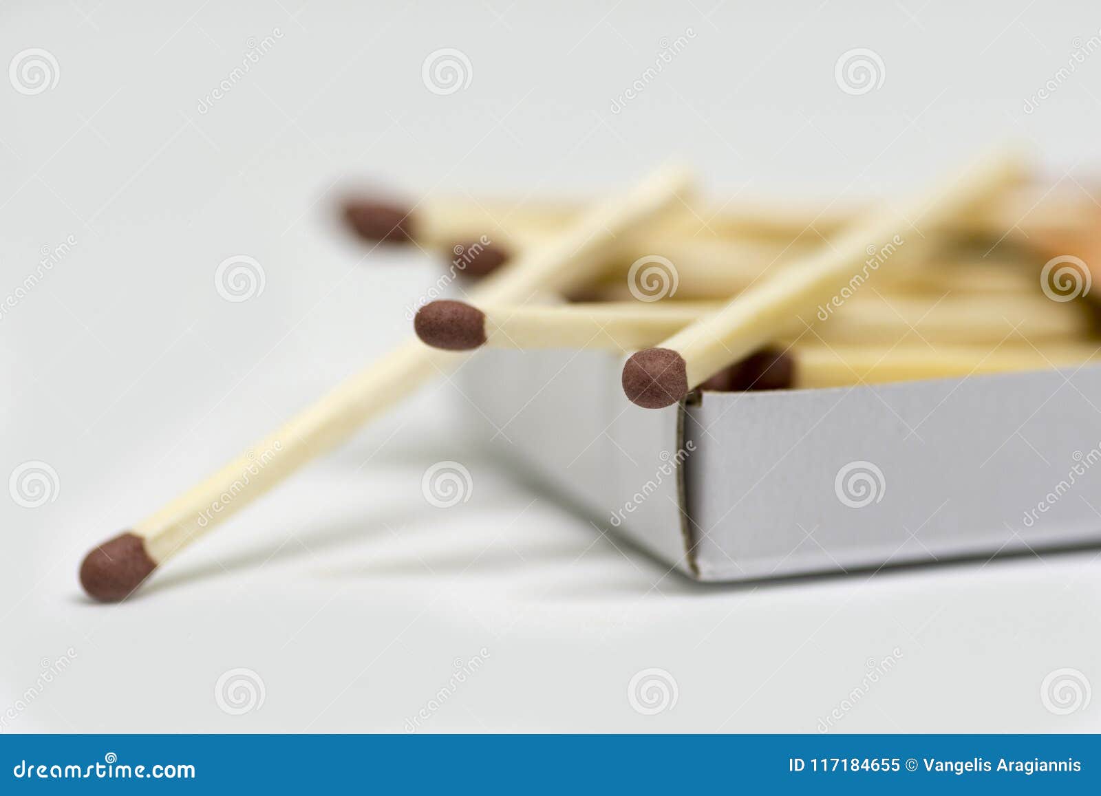 One box with brown matches stock image. Image of brown - 117184655