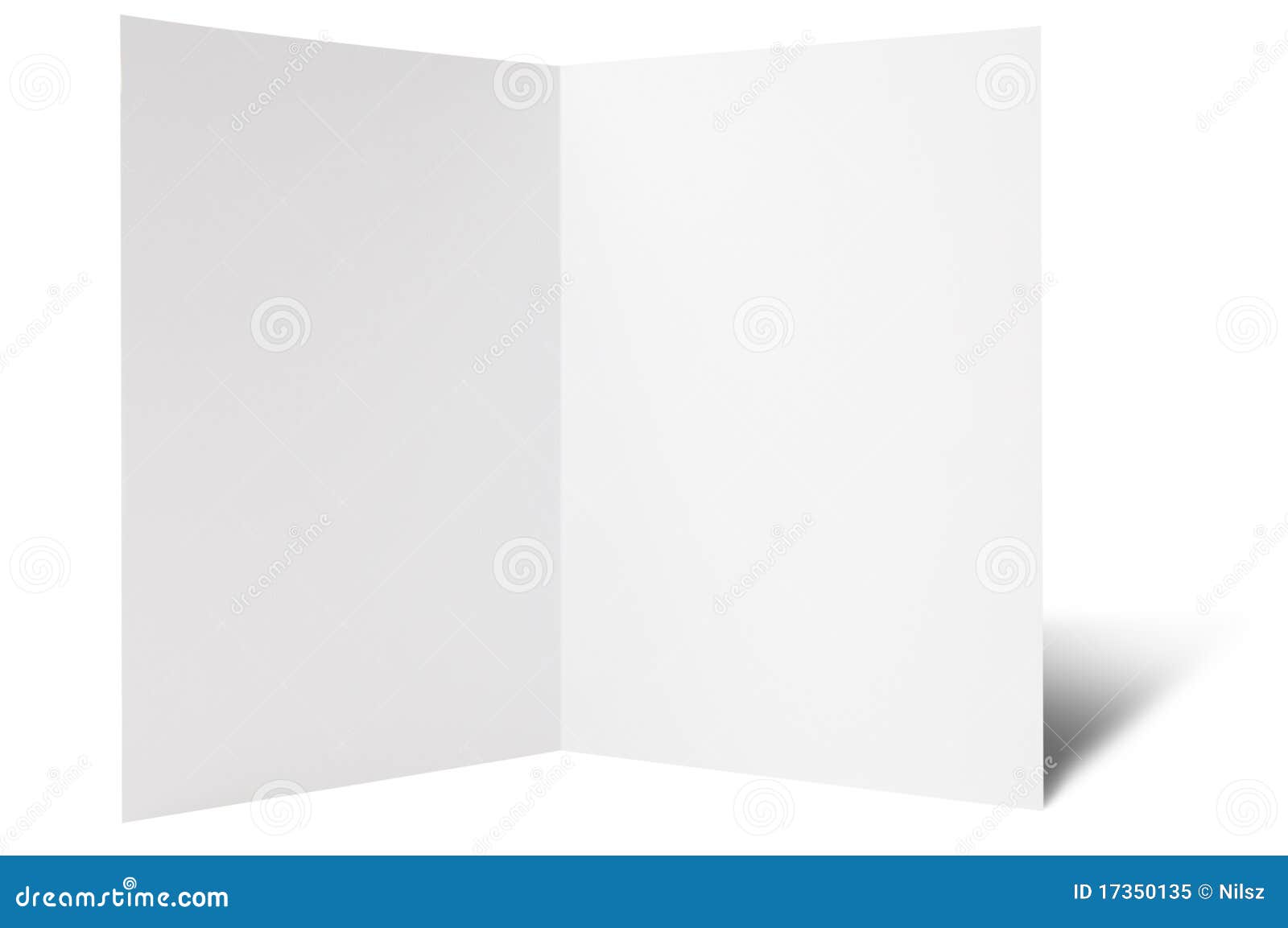 One break fold flyer stock image. Image of marketing - 17350135