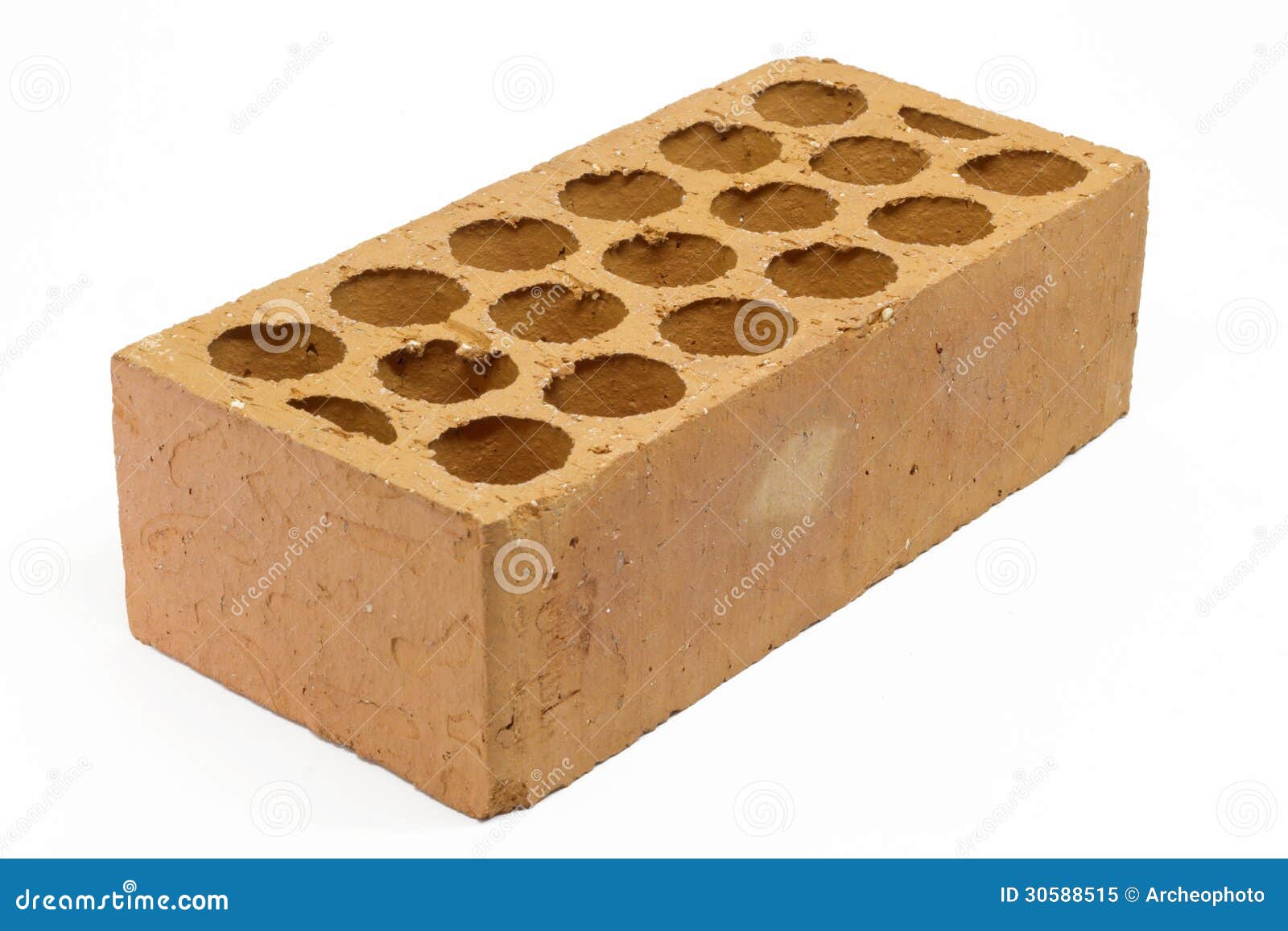 One brick stock image. Image of weathered, construction - 30588515
