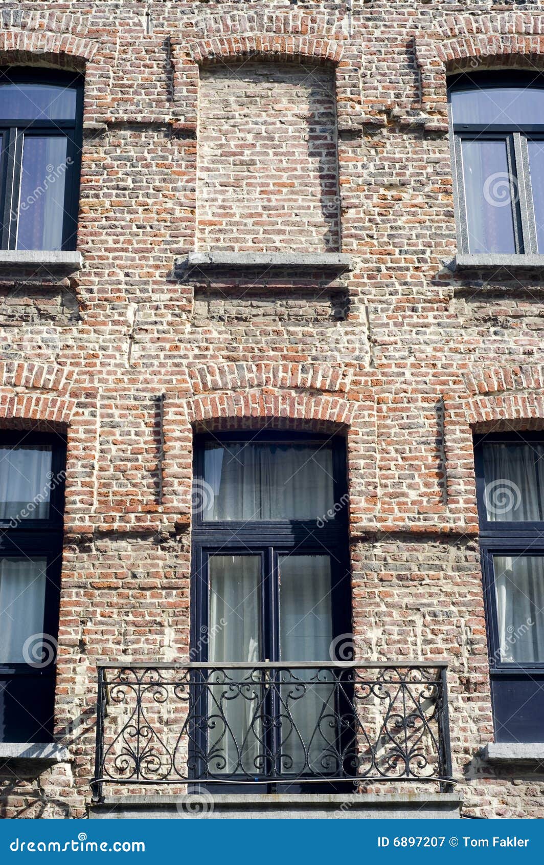 One bricked up window stock image. Image of brick, windows - 6897207