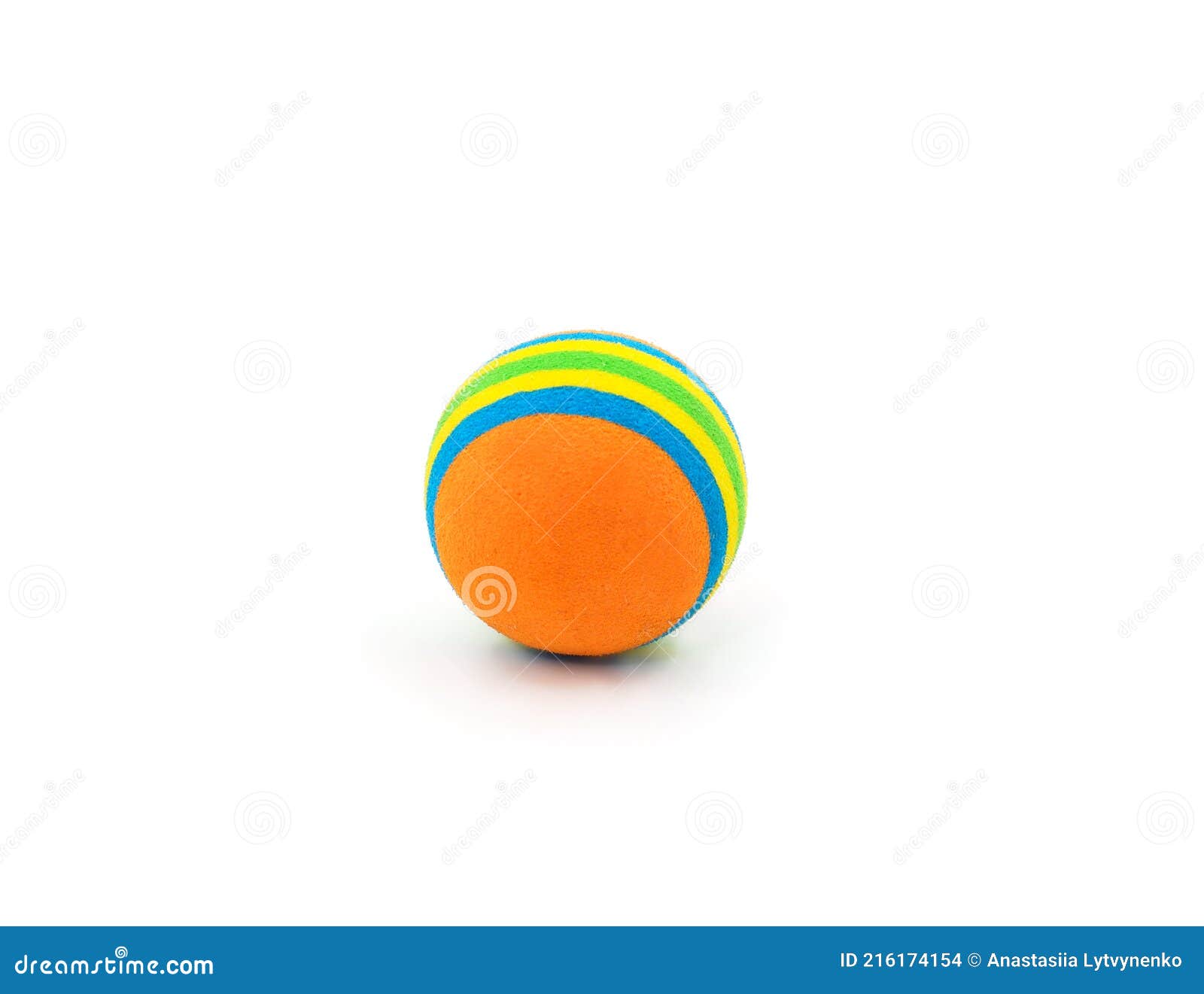 One bright little ball stock photo. Image of white, background - 216174154