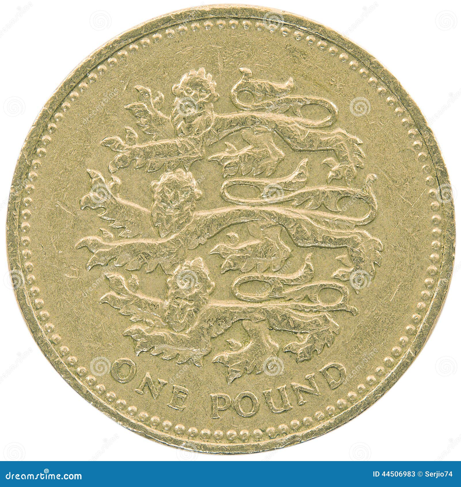 One british pound. stock image. Image of change, investment - 44506983